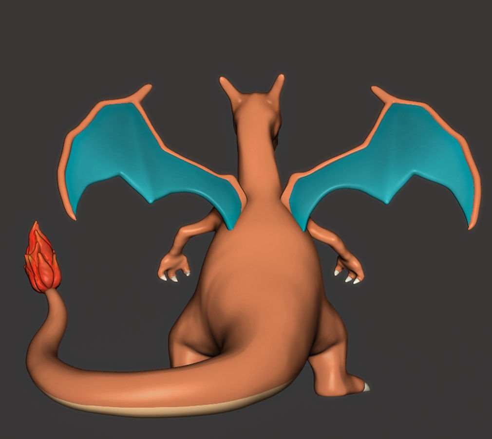 Charizard - Pokemon 3D model 3D printable | CGTrader