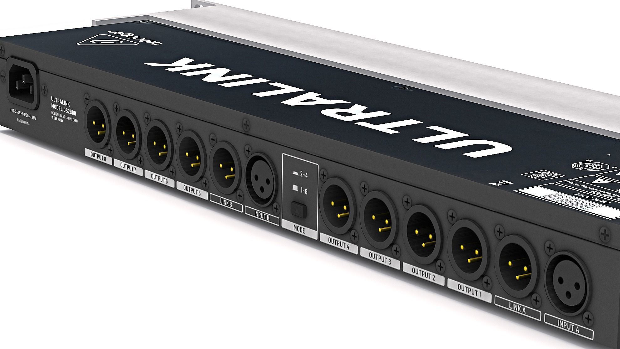 Behringer DS2800 Audio Processor 3D model | CGTrader