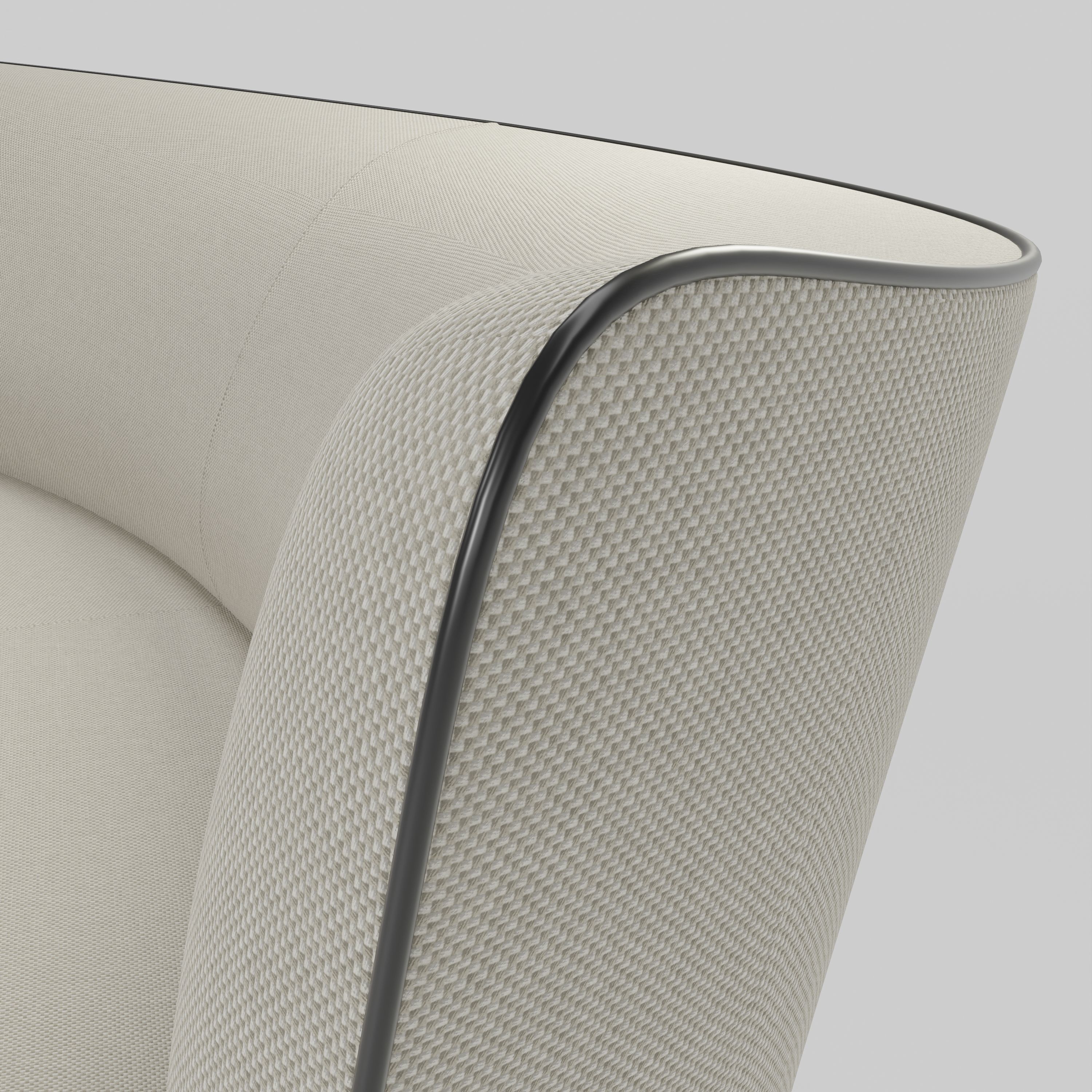 Flexform D20 sofa 3D model | CGTrader