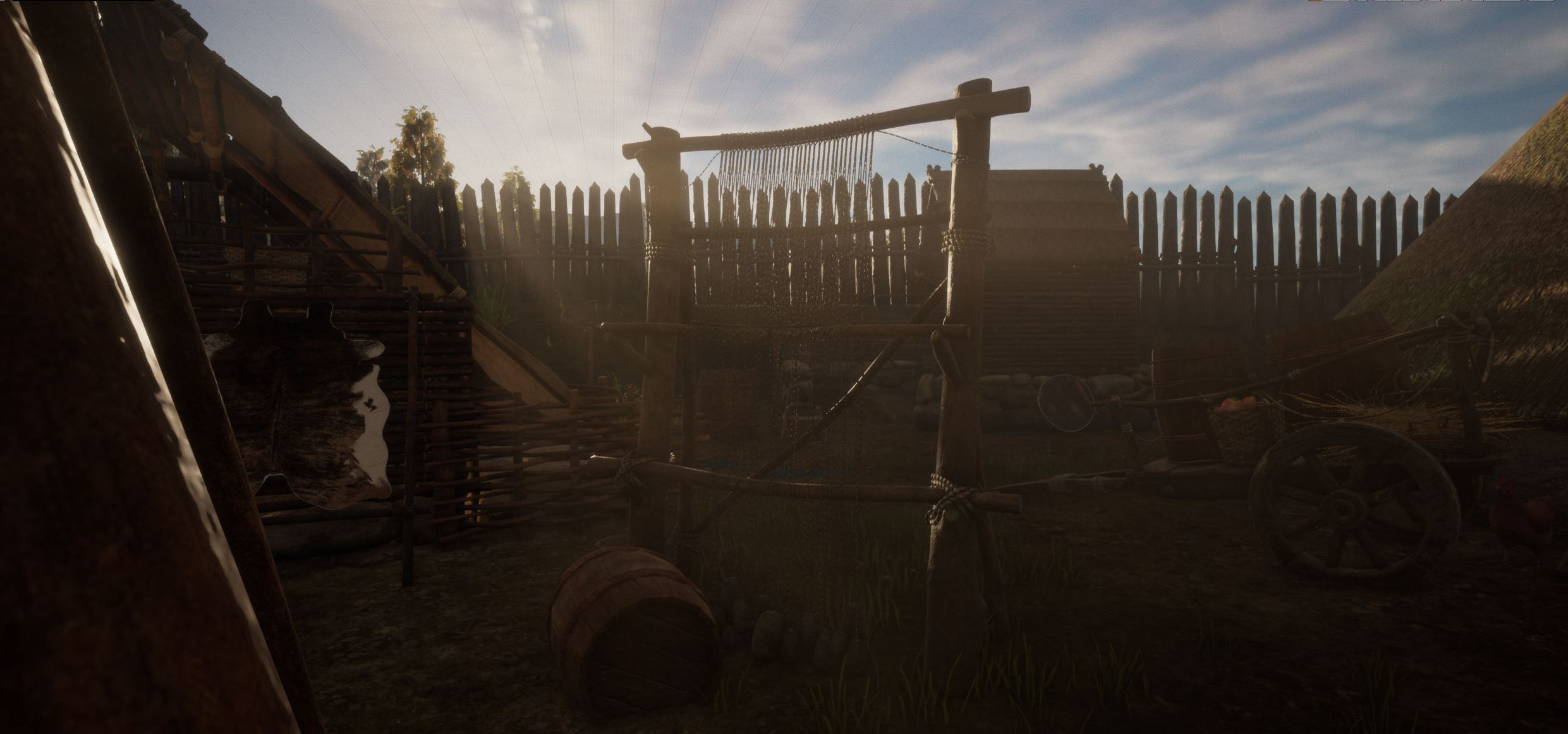 3D model Iron Age Loom Low-Poly 3d model VR / AR / low-poly | CGTrader