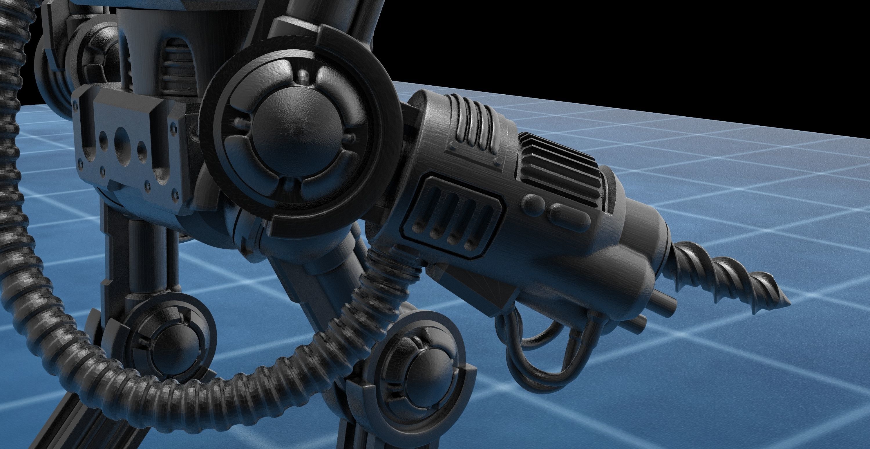 BIPED VEHICLE - 3D PRINTING MODEL 3D model 3D printable | CGTrader