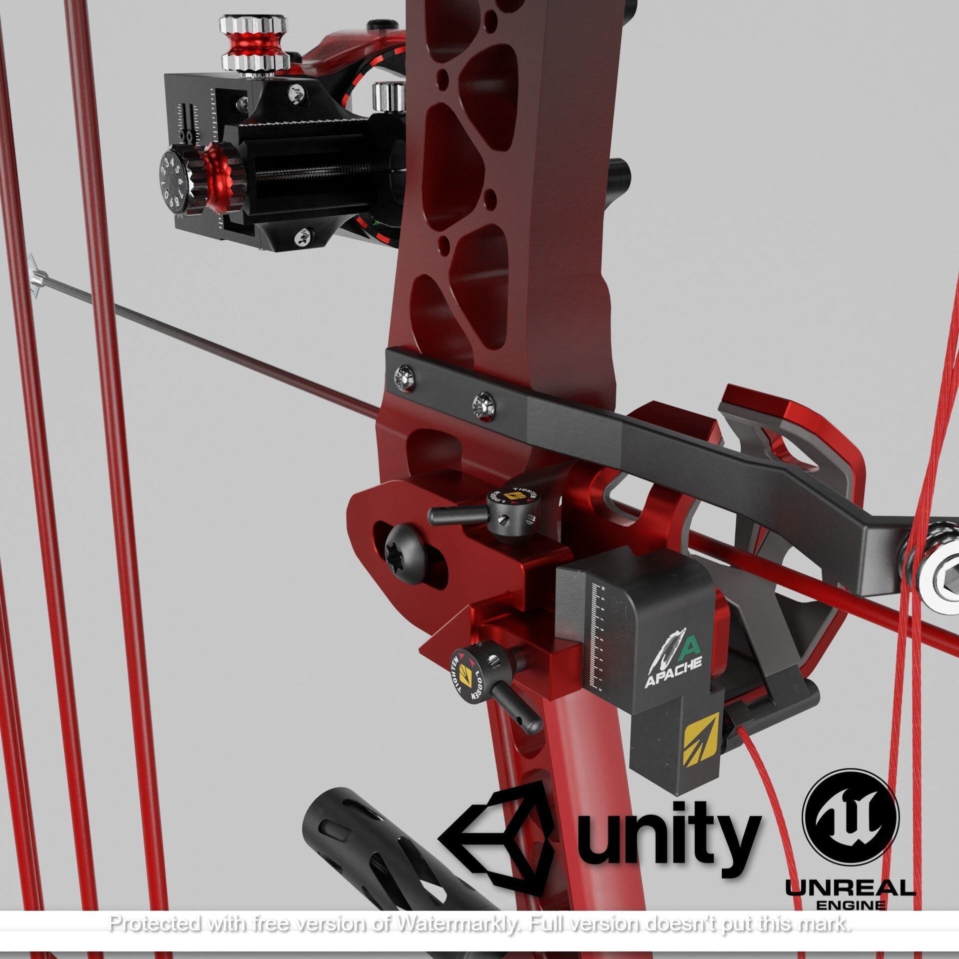 3D model Compound Bow Revolt by Bowtech VR / AR / low-poly | CGTrader
