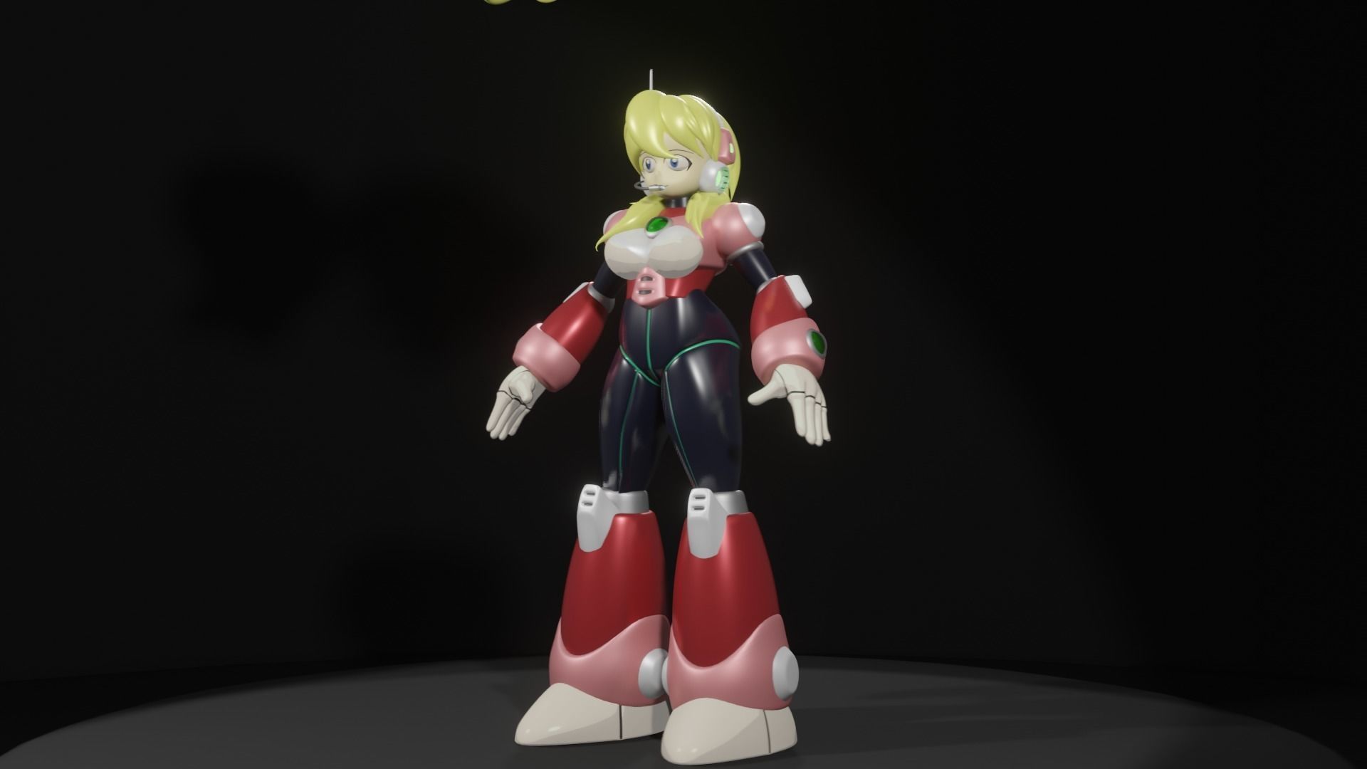 3D model Alia from Megaman X5 VR / AR / low-poly | CGTrader