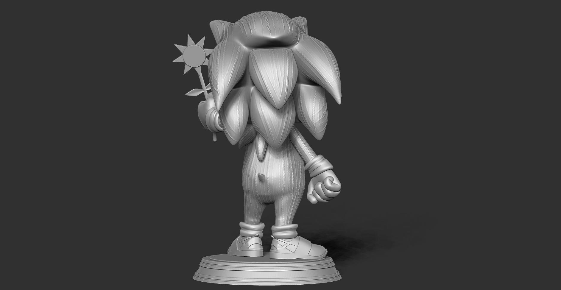 Baby Sonic 3D model 3D printable | CGTrader