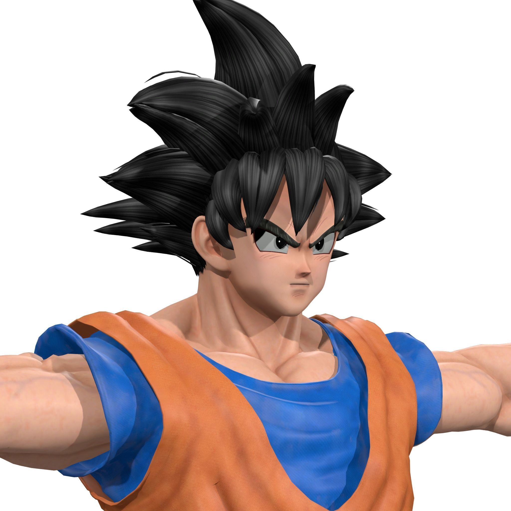 Goku Rigged- Dragon ball z 3D model rigged | CGTrader