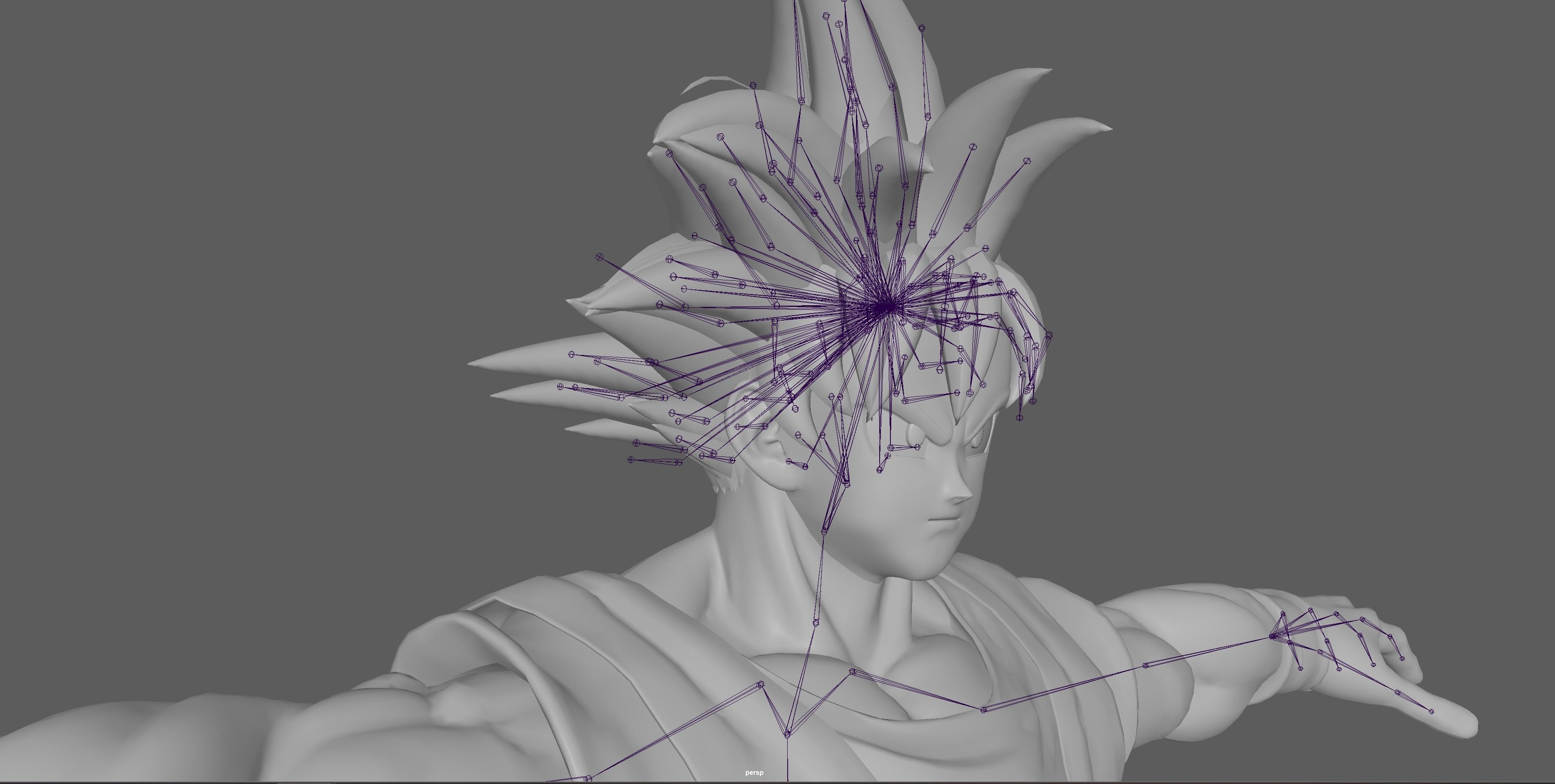 Goku Rigged- Dragon ball z 3D model rigged | CGTrader