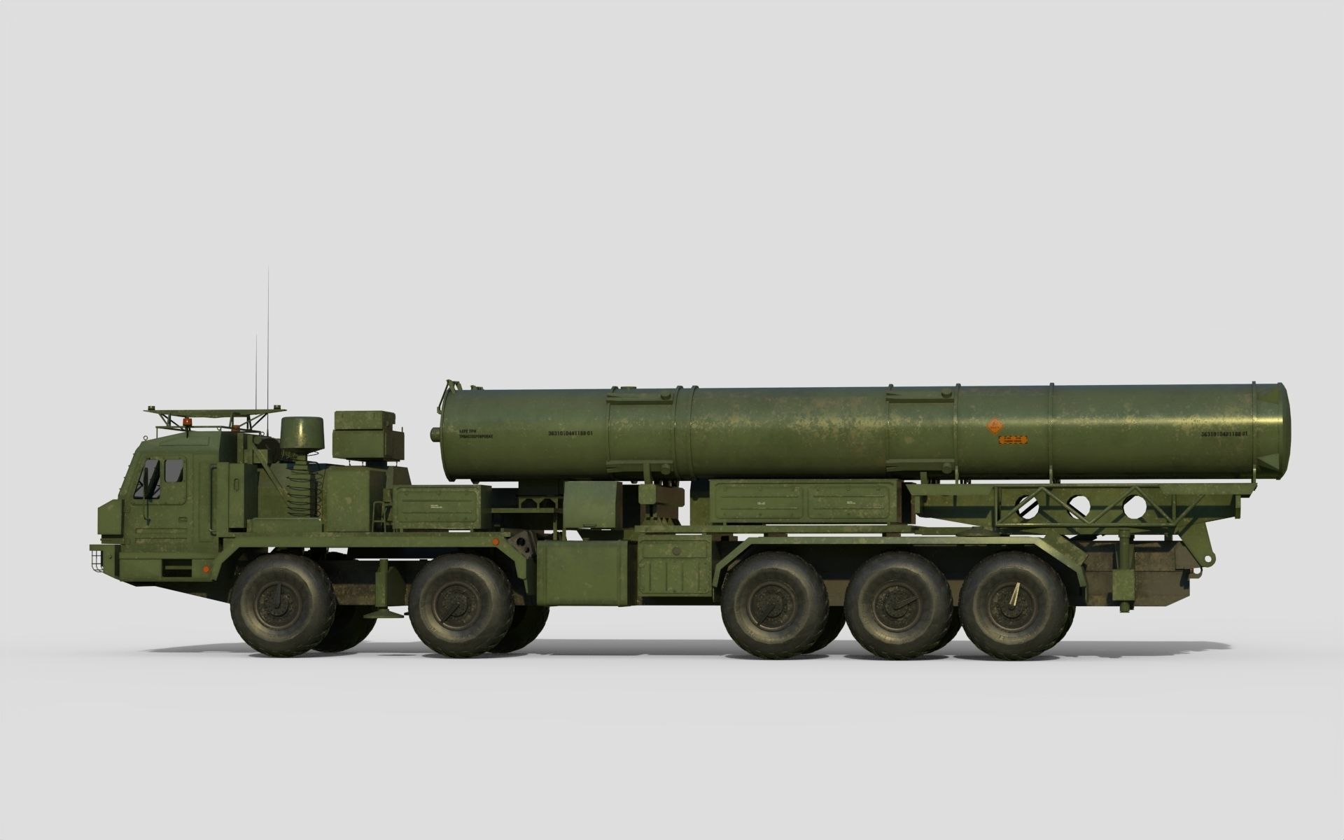 S-500 Prometheus missile system 3D model | CGTrader