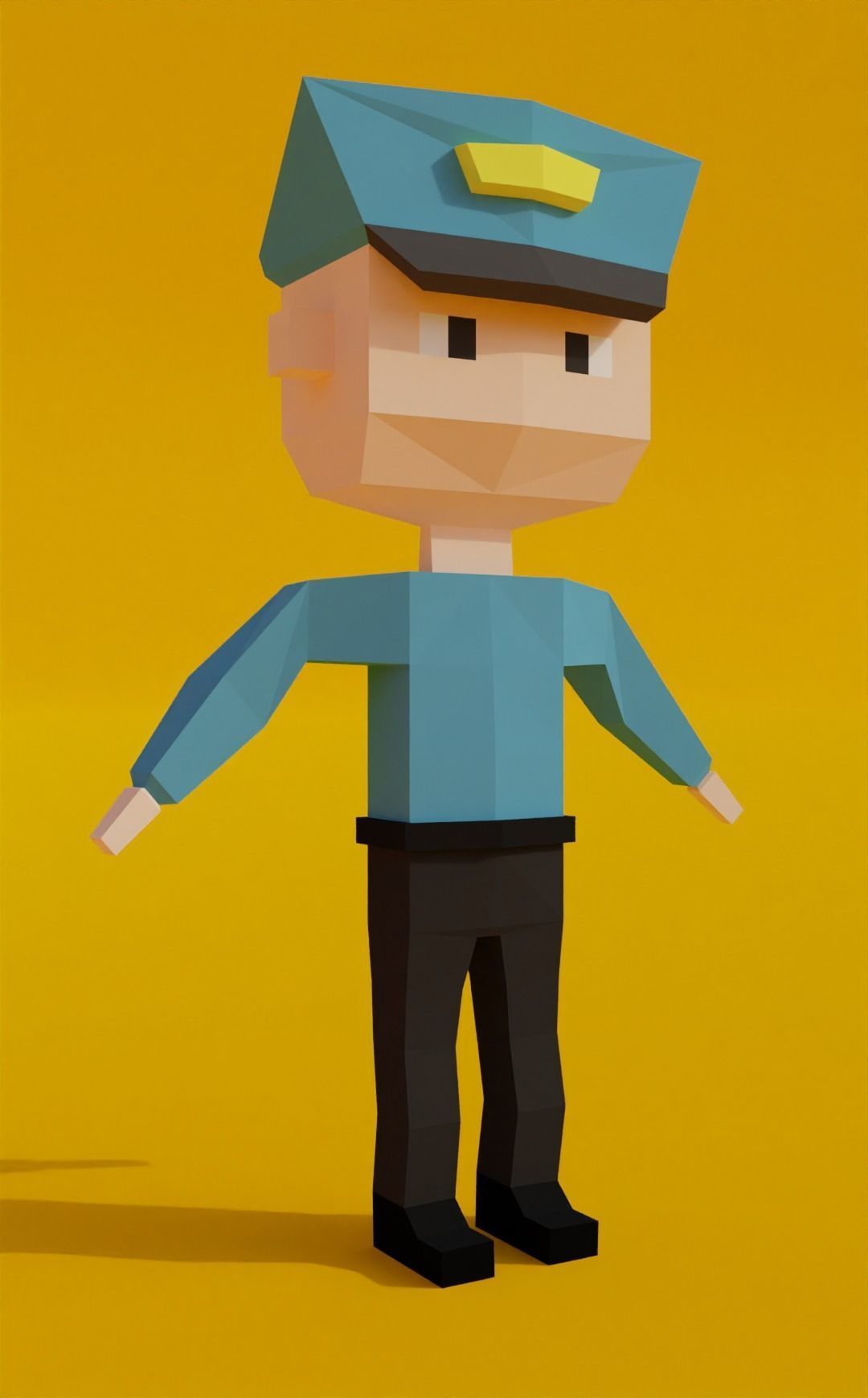 3D model low poly character pack VR / AR / low-poly | CGTrader