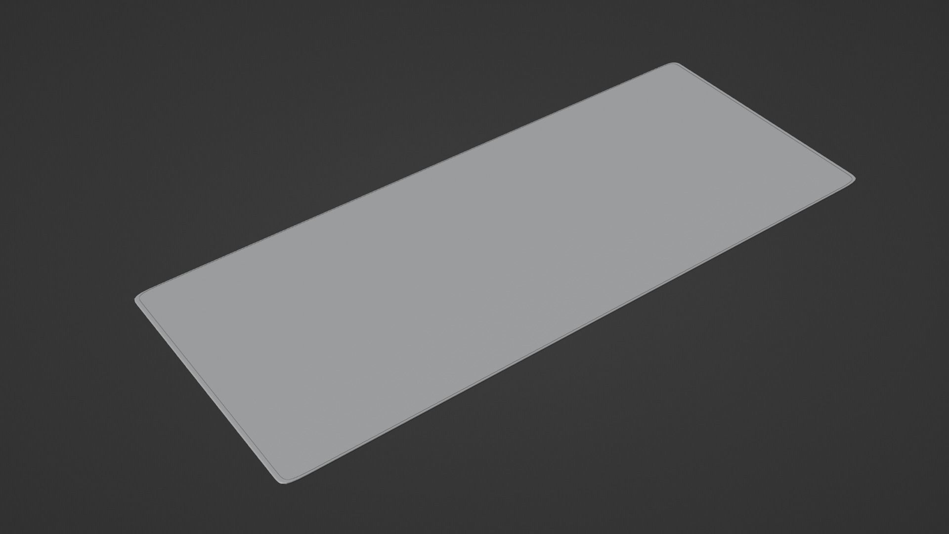 Realistic Mouse pad 3D model | CGTrader