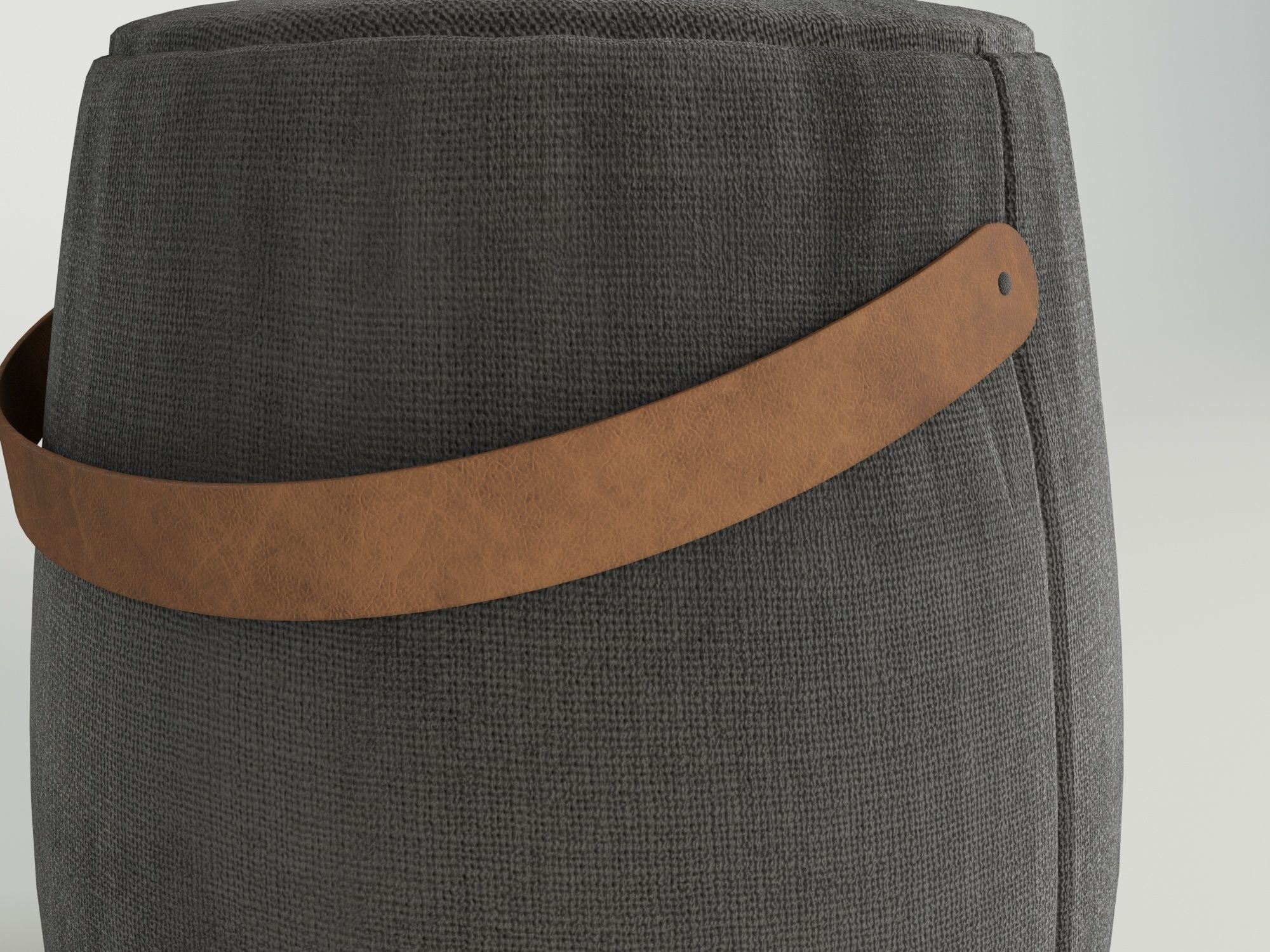 Milo Footstool 3D model | CGTrader