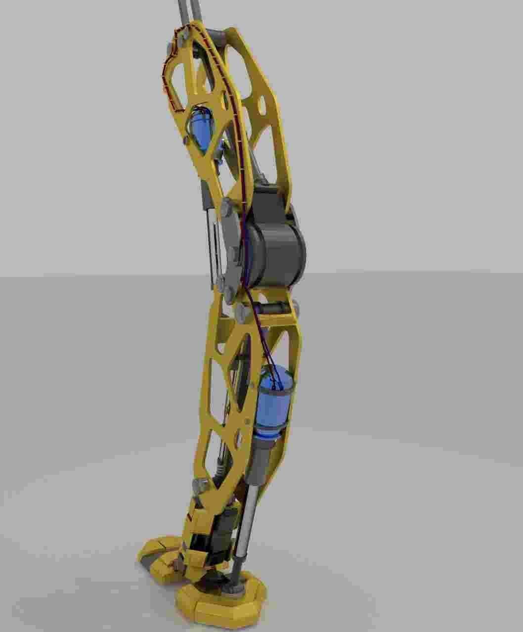 Robot Foot free 3D model | CGTrader
