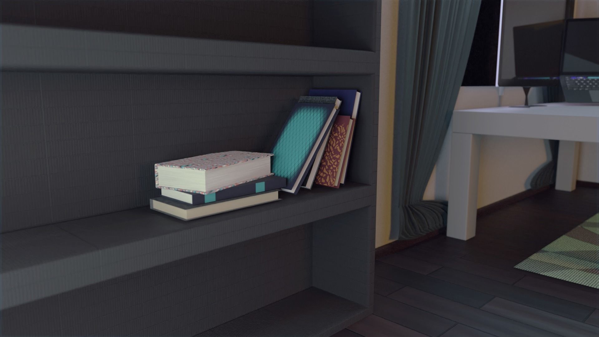 Procedural Book 3D model | CGTrader