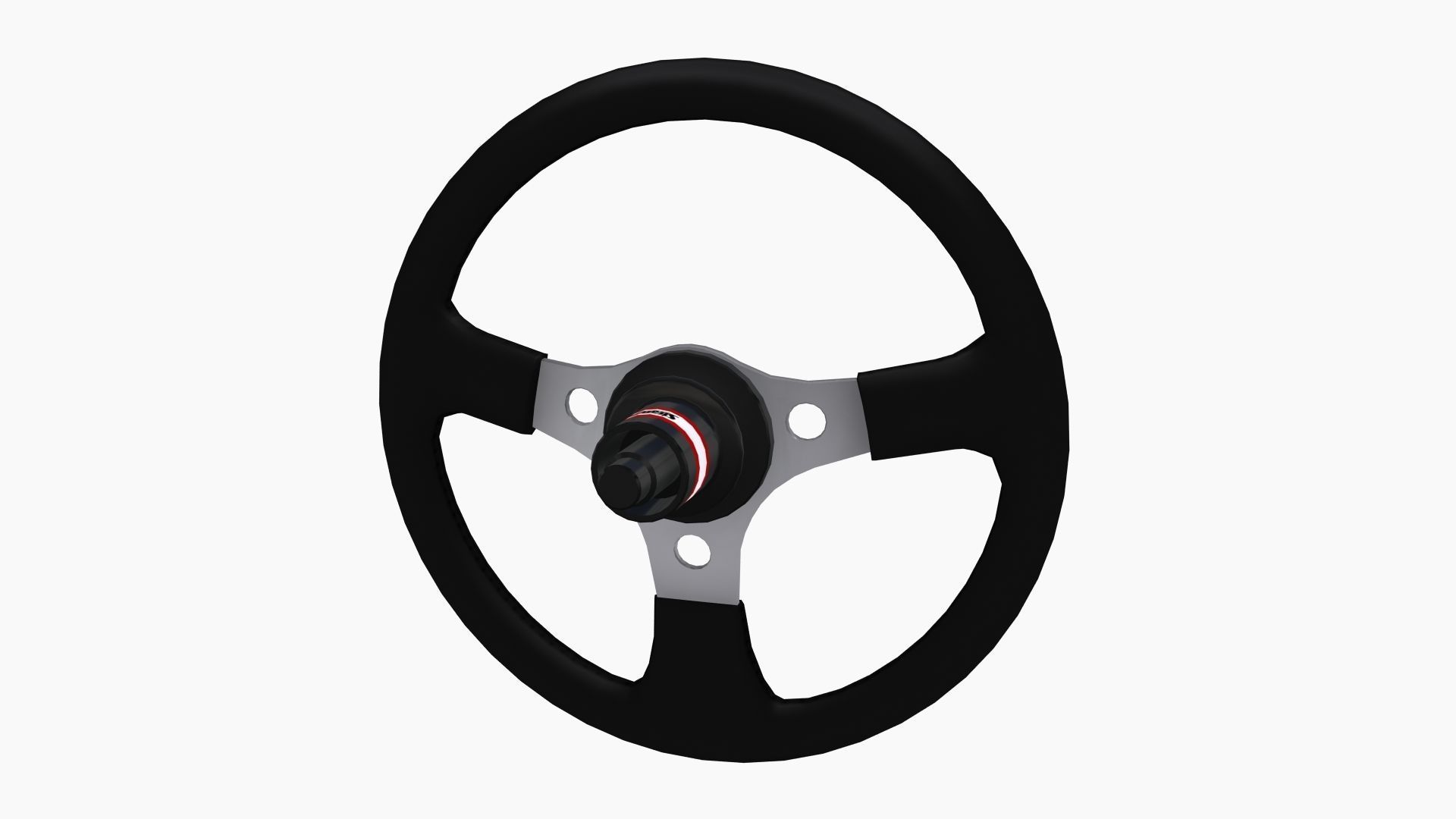 3D model Strange Pro steering wheel VR / AR / low-poly | CGTrader