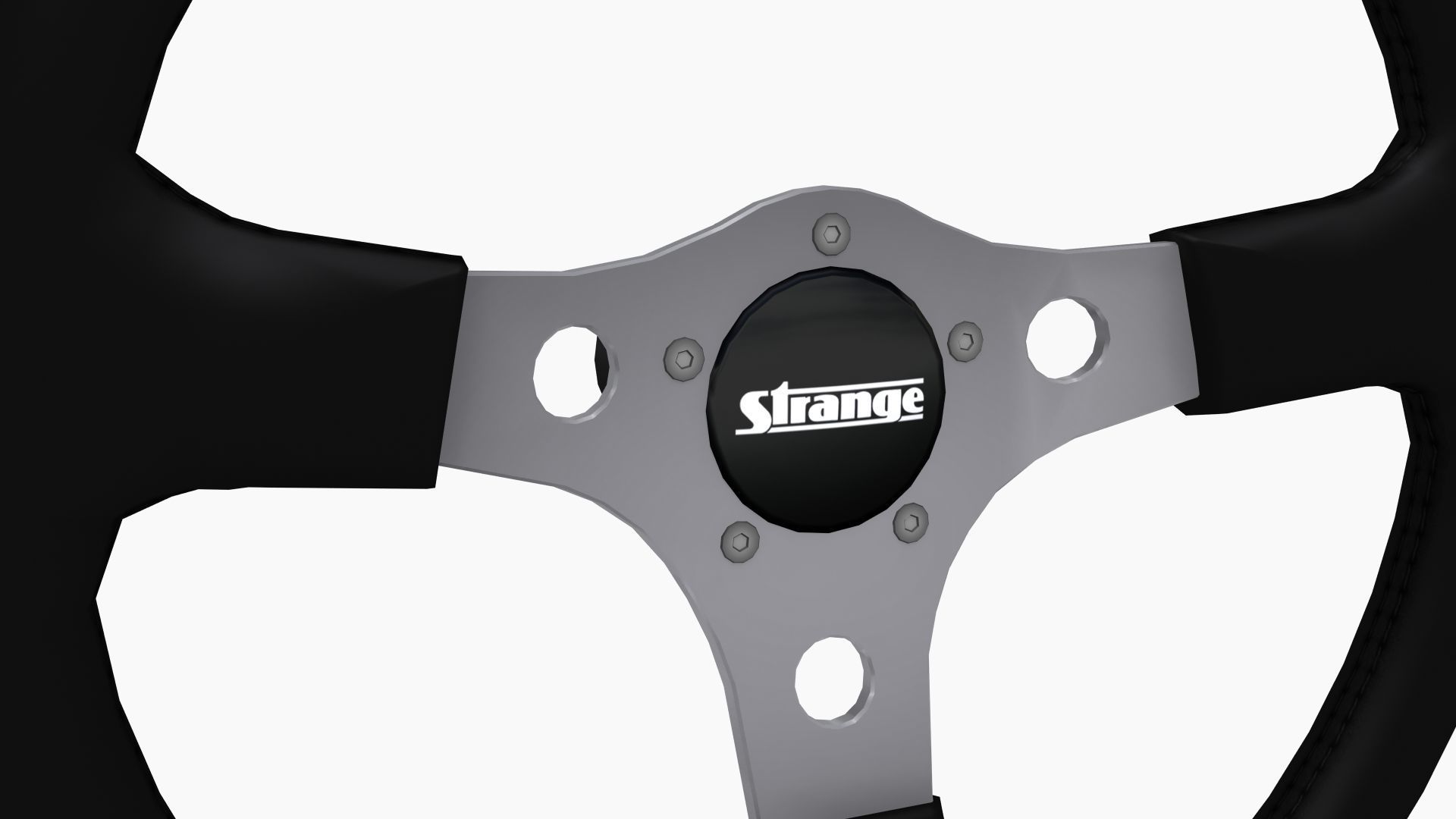 3D model Strange Pro steering wheel VR / AR / low-poly | CGTrader