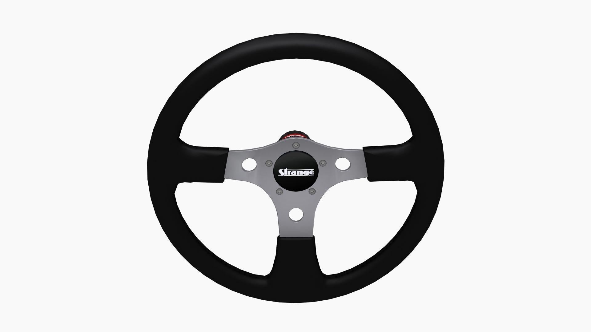 3D model Strange Pro steering wheel VR / AR / low-poly | CGTrader