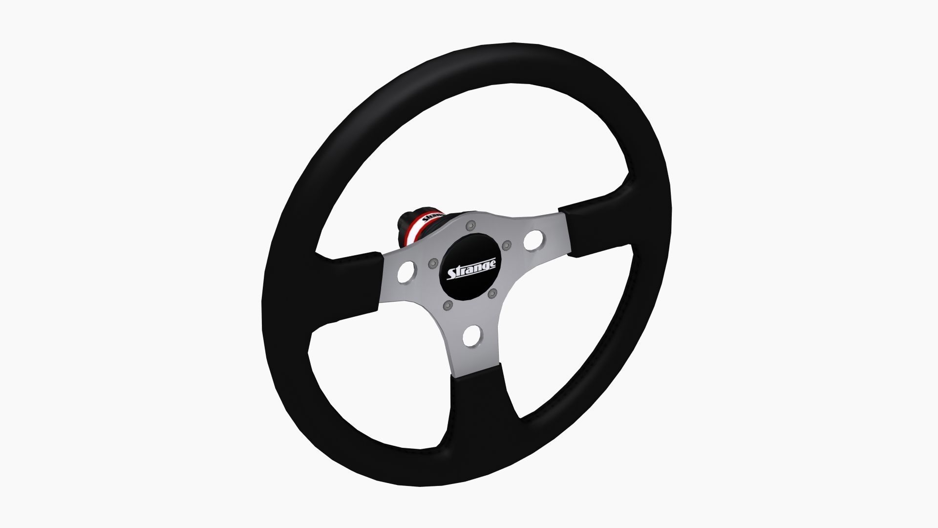 3D model Strange Pro steering wheel VR / AR / low-poly | CGTrader