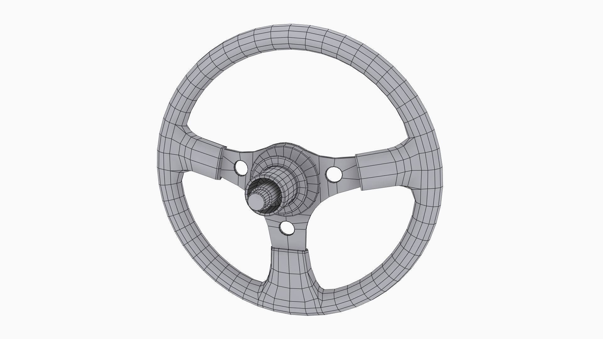 3D model Strange Pro steering wheel VR / AR / low-poly | CGTrader