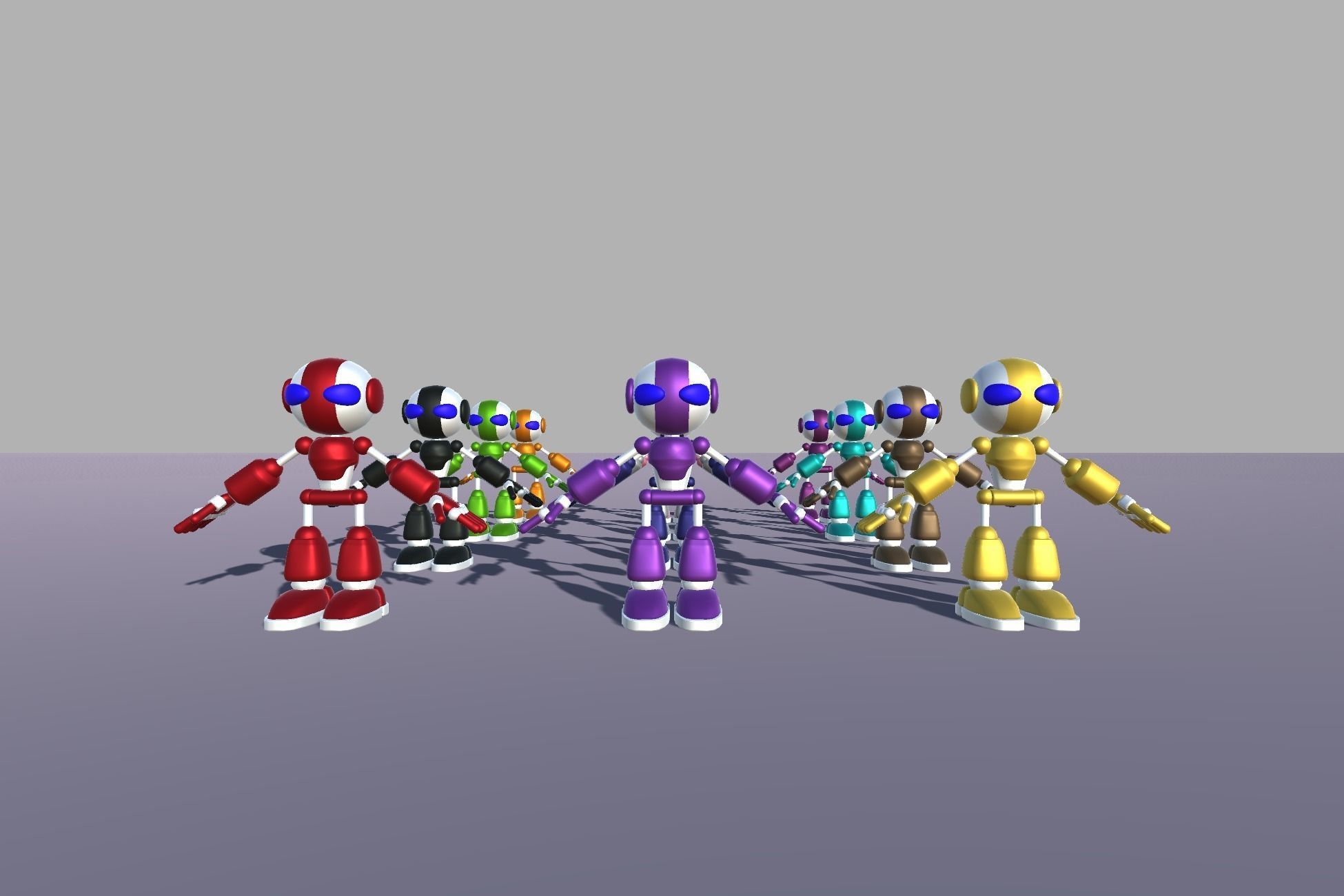 3D model Servant Bot VR / AR / low-poly | CGTrader