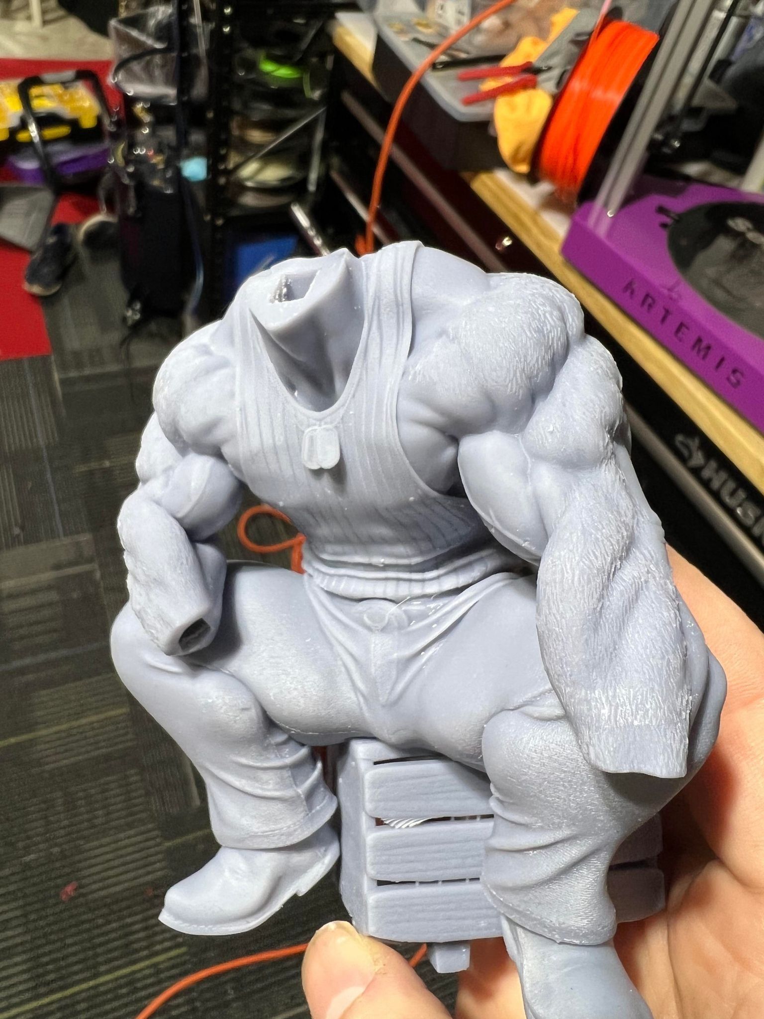 Wolverine drinking 3D model 3D printable | CGTrader