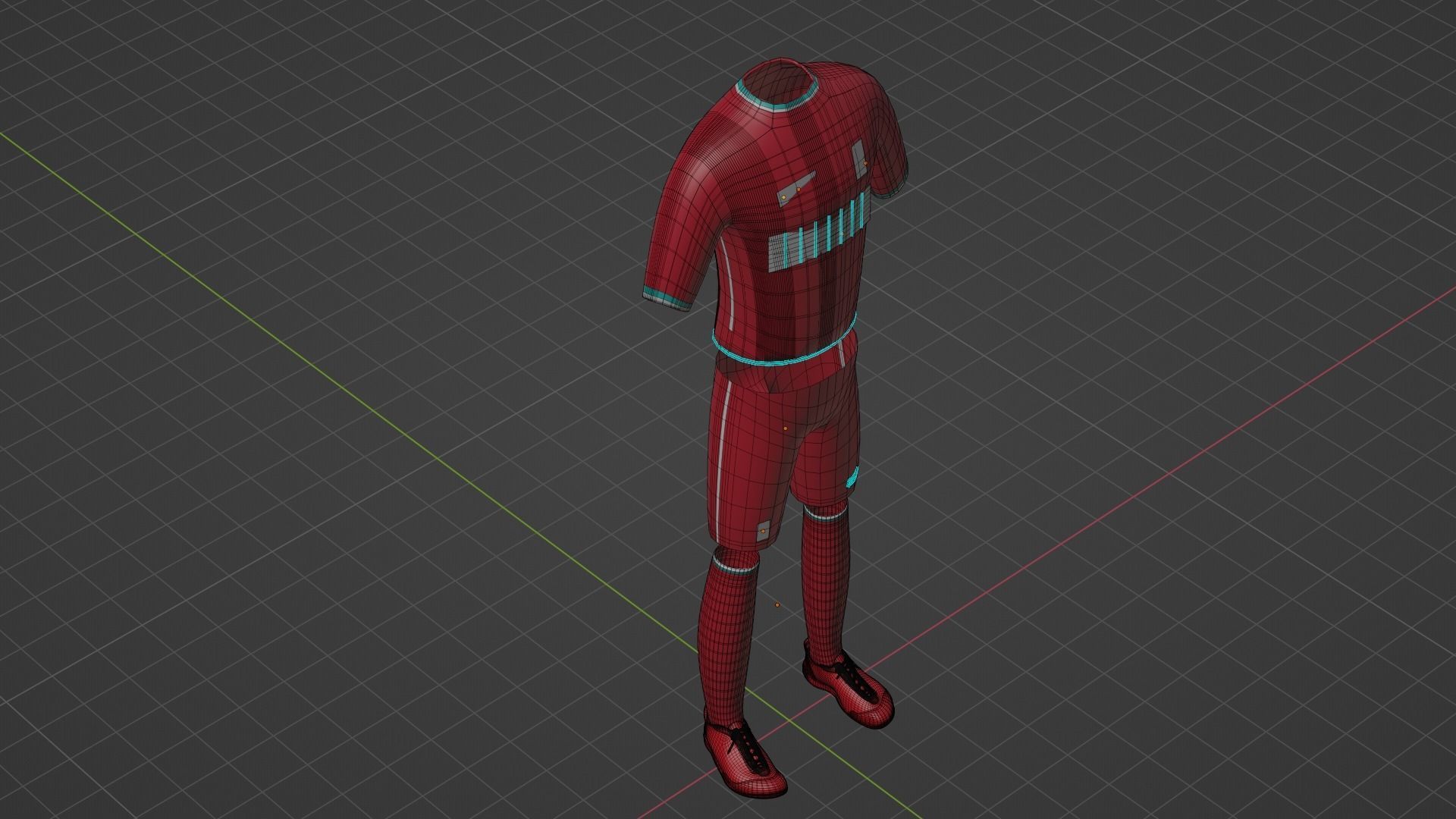 3D model Liverpool Sportwear VR / AR / low-poly | CGTrader