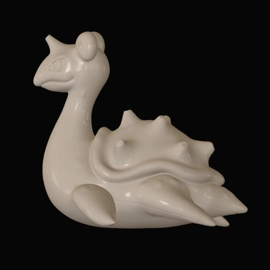 LAPRAS POKEMON HIGH-RES 3D model 3D printable | CGTrader