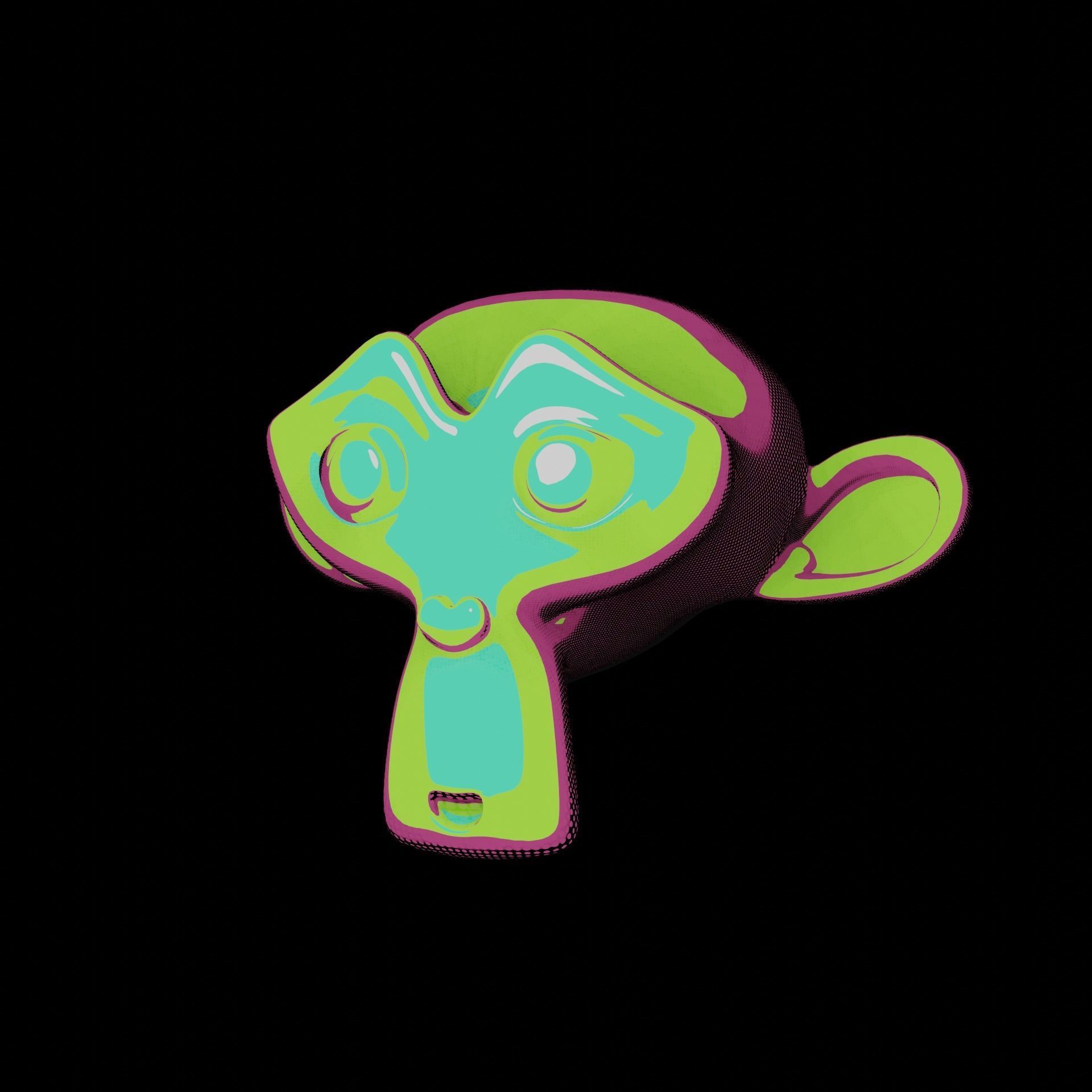 Texture procedural cartoon material VR / AR / low-poly | CGTrader