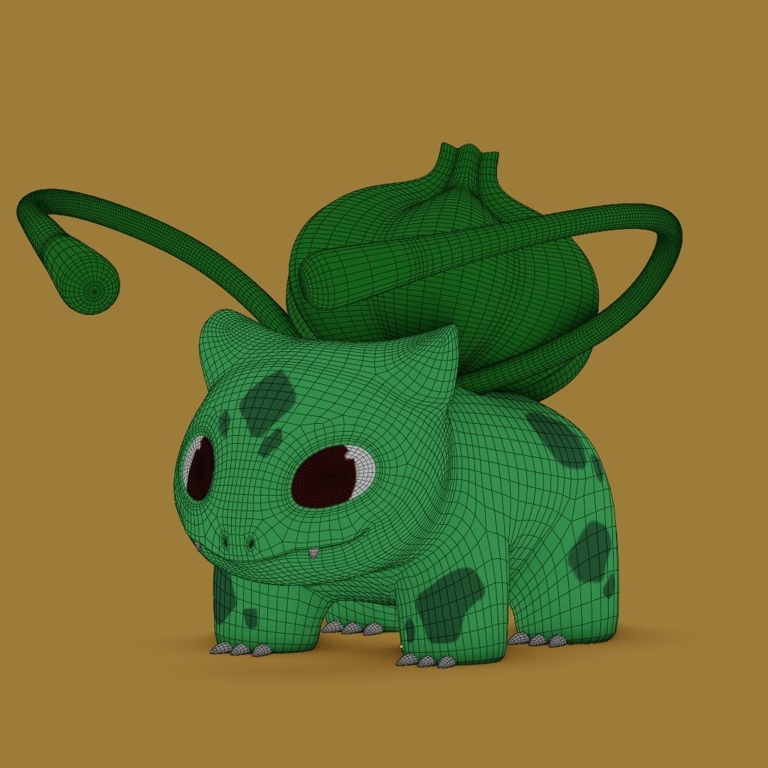 Pokemon Bulbasaur 3D Model free 3D model | CGTrader