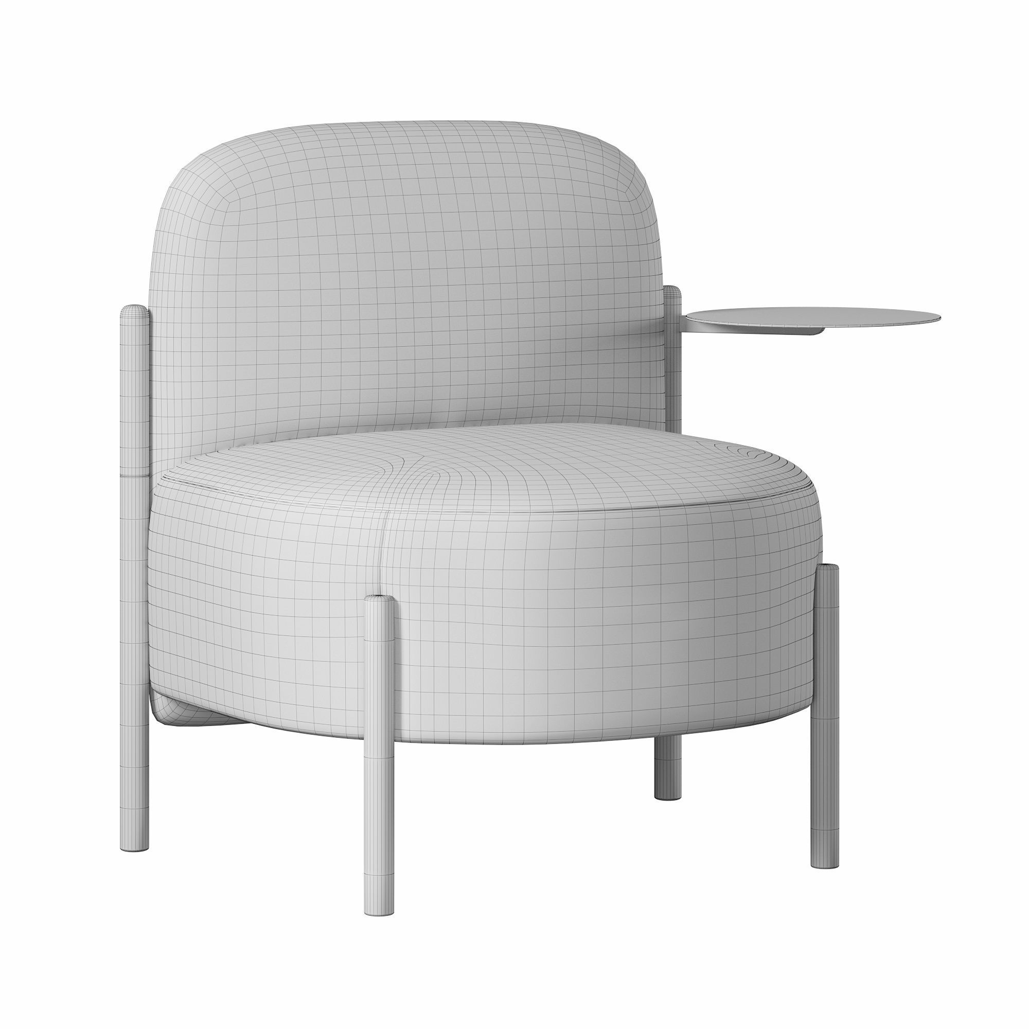 bolzan - FLAG chair 3D model | CGTrader