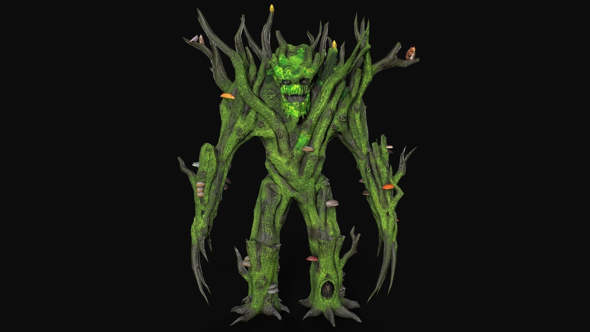 3D model Treant tree VR / AR / low-poly | CGTrader
