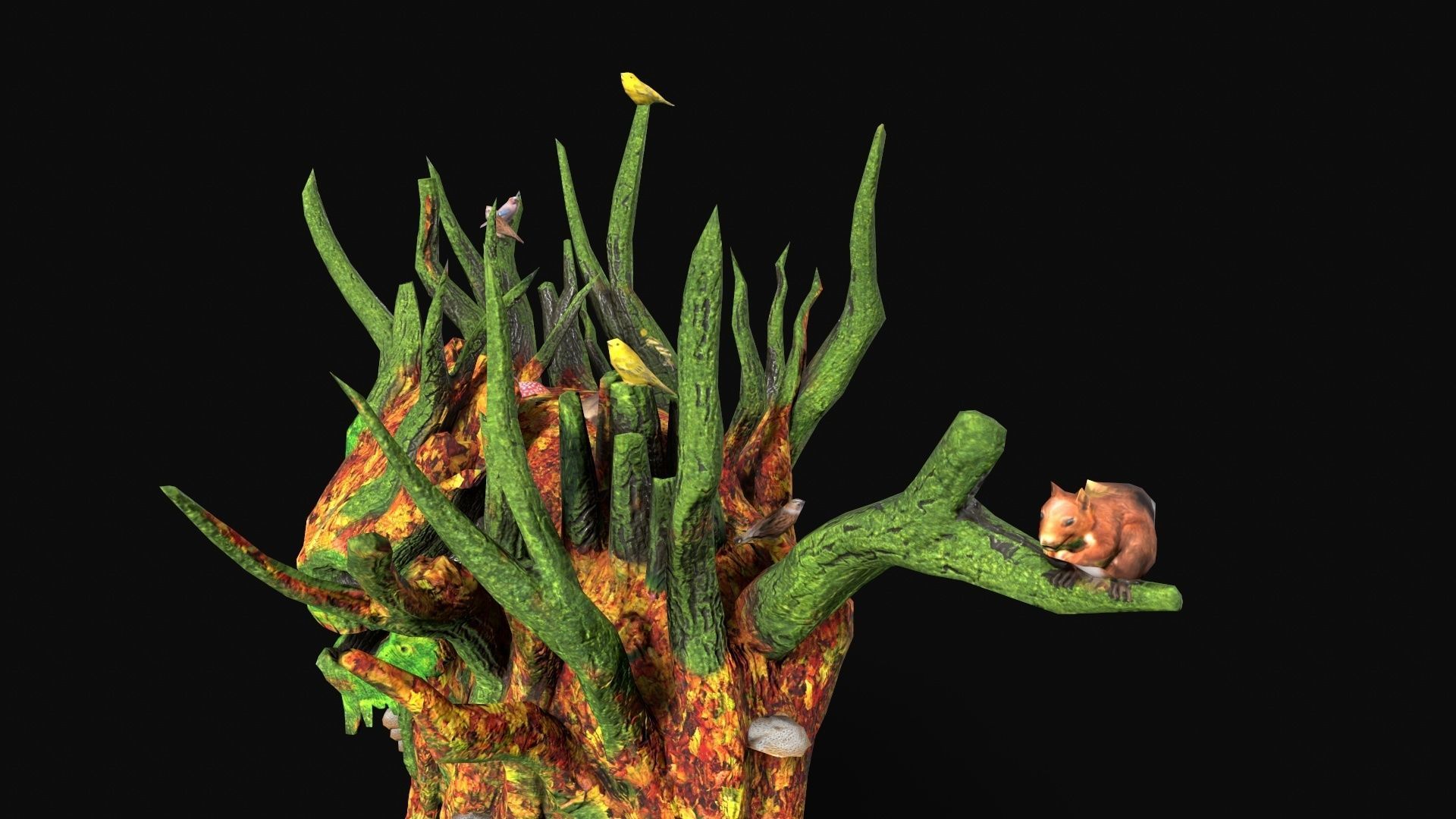 3D model Treant tree VR / AR / low-poly | CGTrader