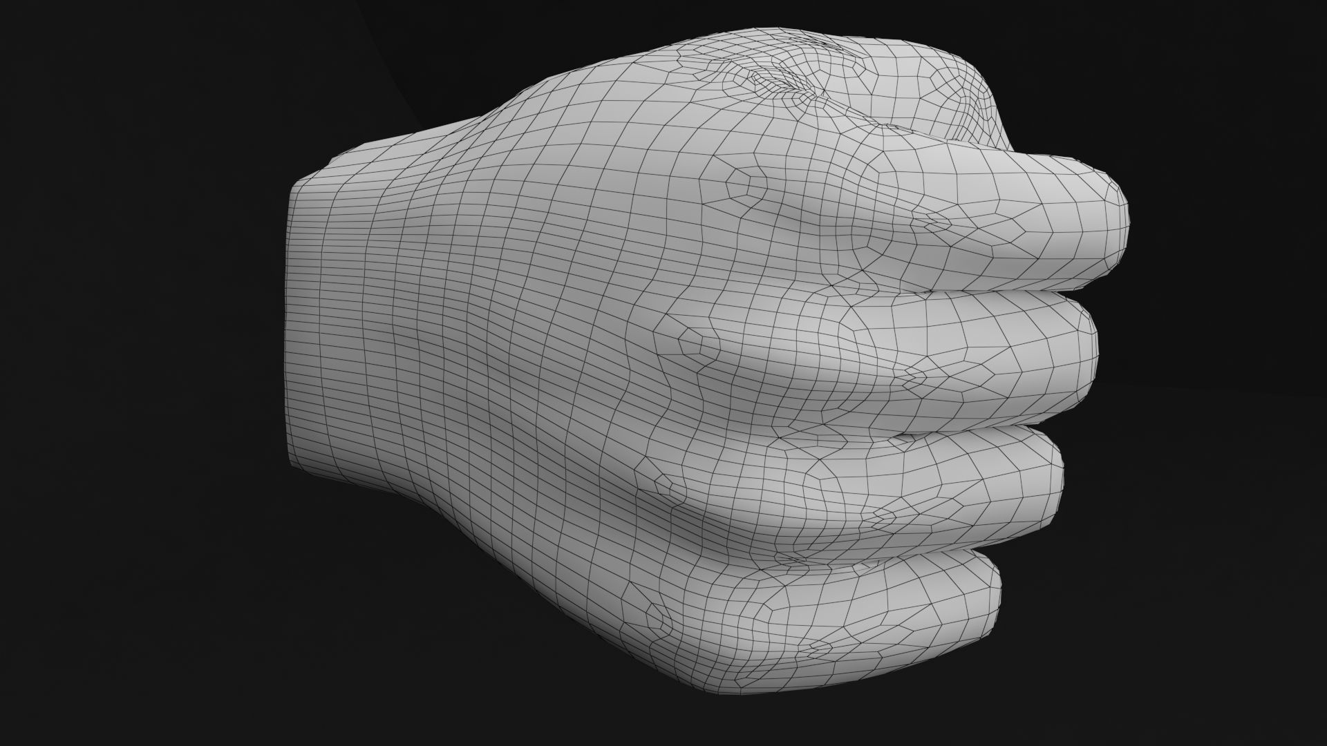 3D model Fist 1 VR / AR / low-poly | CGTrader