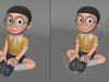 Nobita Rigged 3D Model 3D model rigged | CGTrader