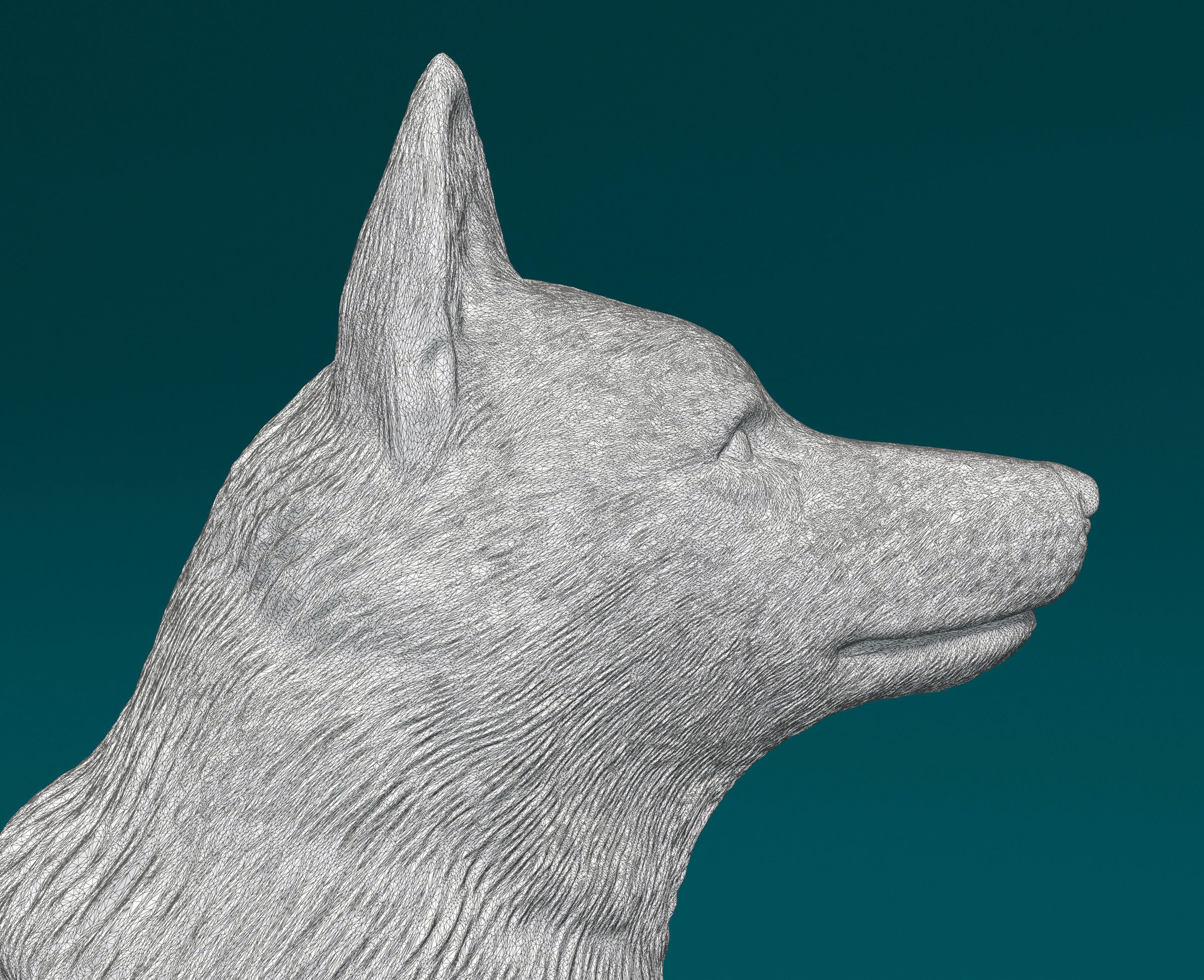 Laika 3D model 3D printable | CGTrader