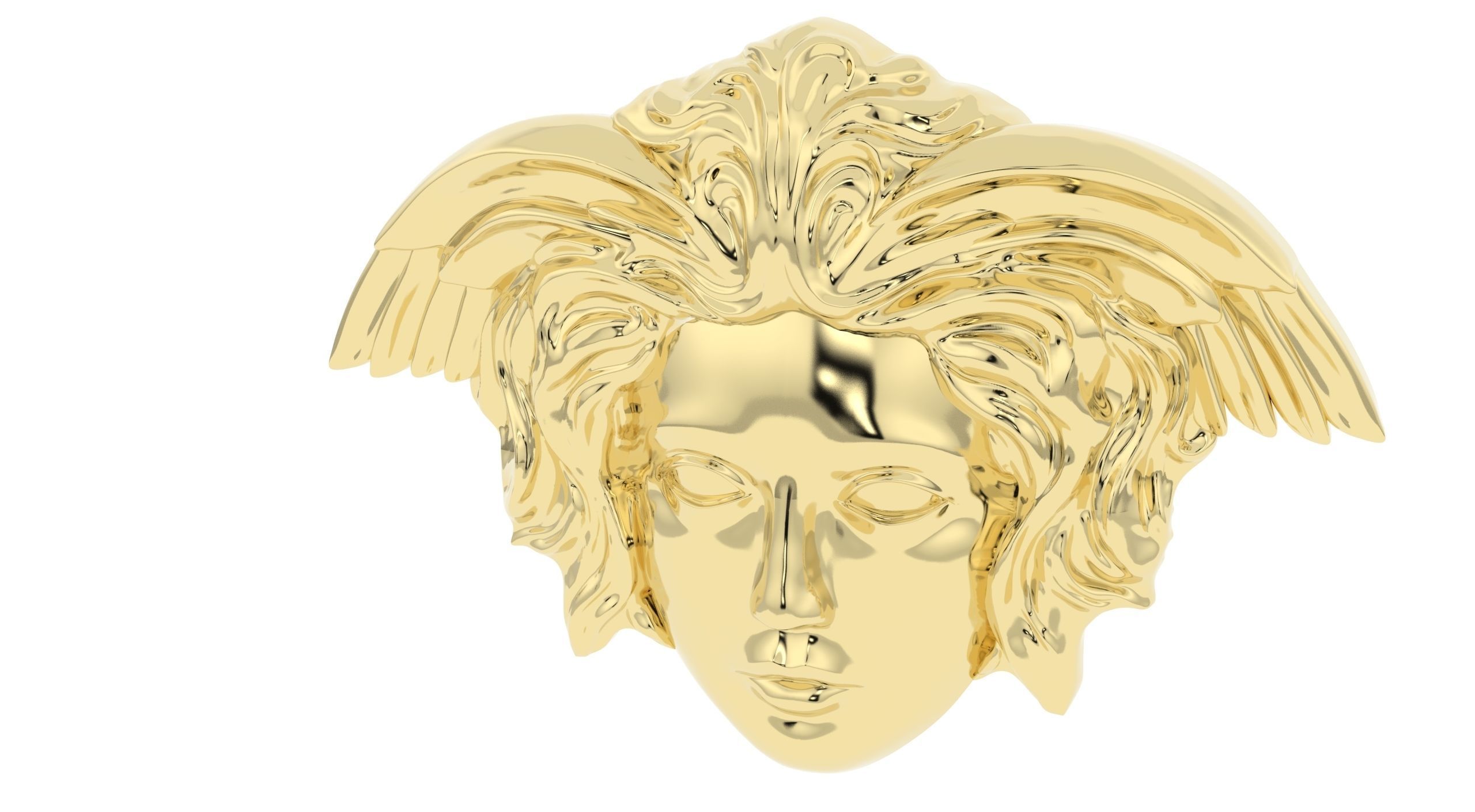 VERSACE medusa head free 3D model 3D printable | CGTrader