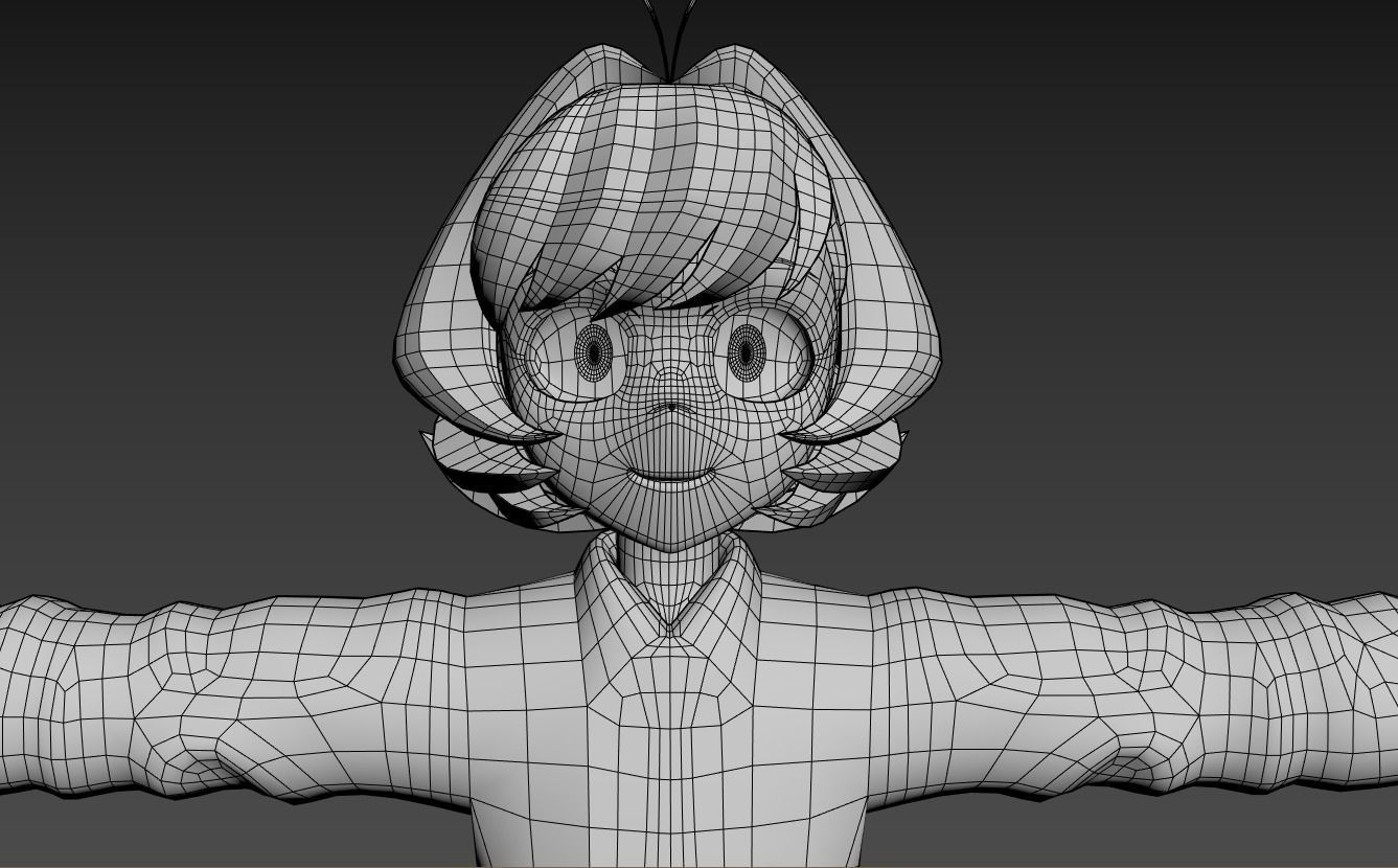 Osana Najimi Komi-san cant communicate VRChat 3D model rigged | CGTrader