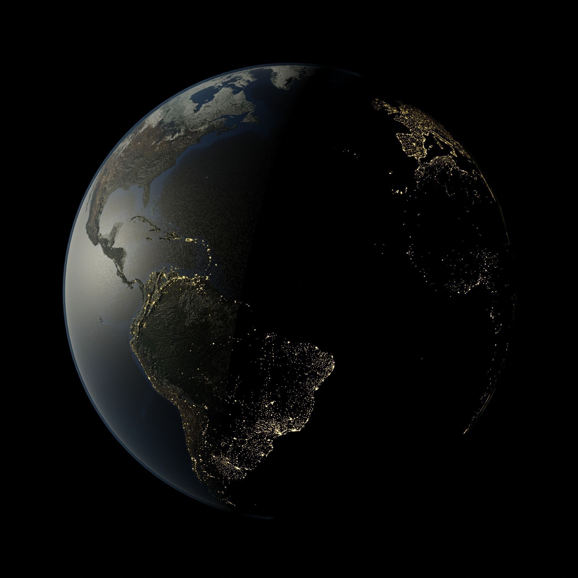 planet Earth free 3D model | CGTrader