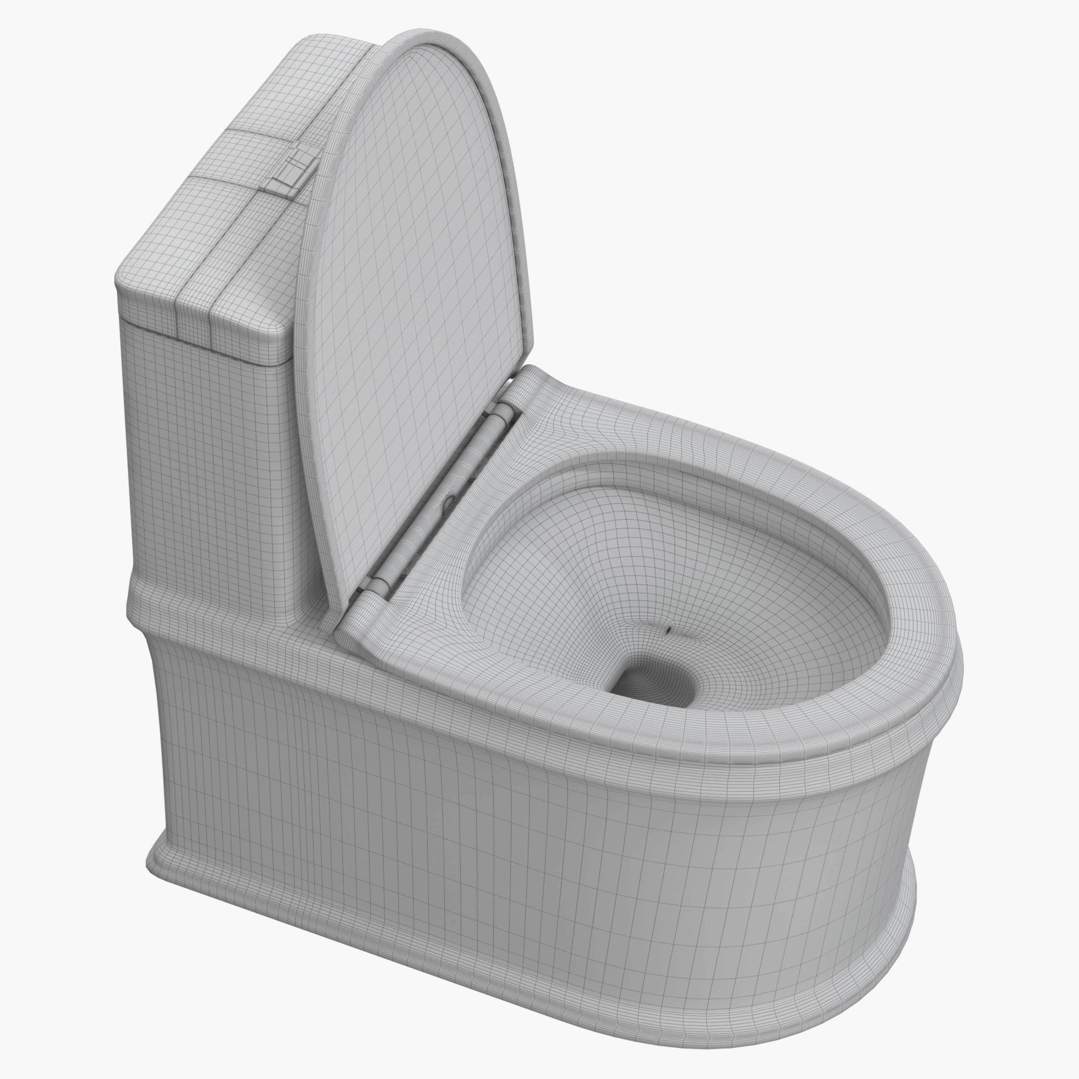 Toilet bowl - 3 models 3D model | CGTrader