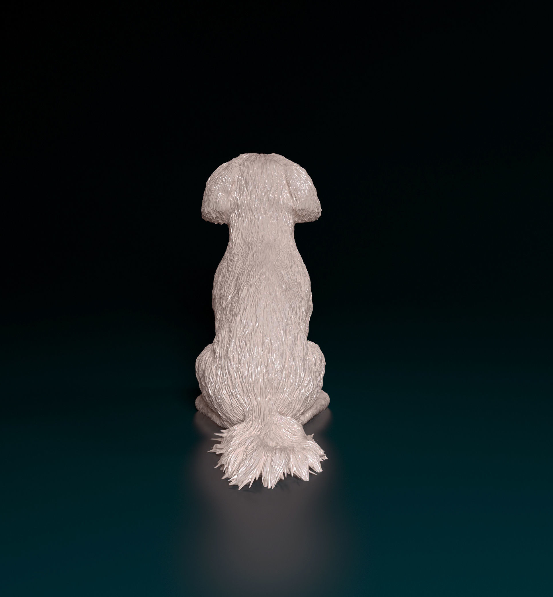 Maltese dog 3D model 3D printable | CGTrader