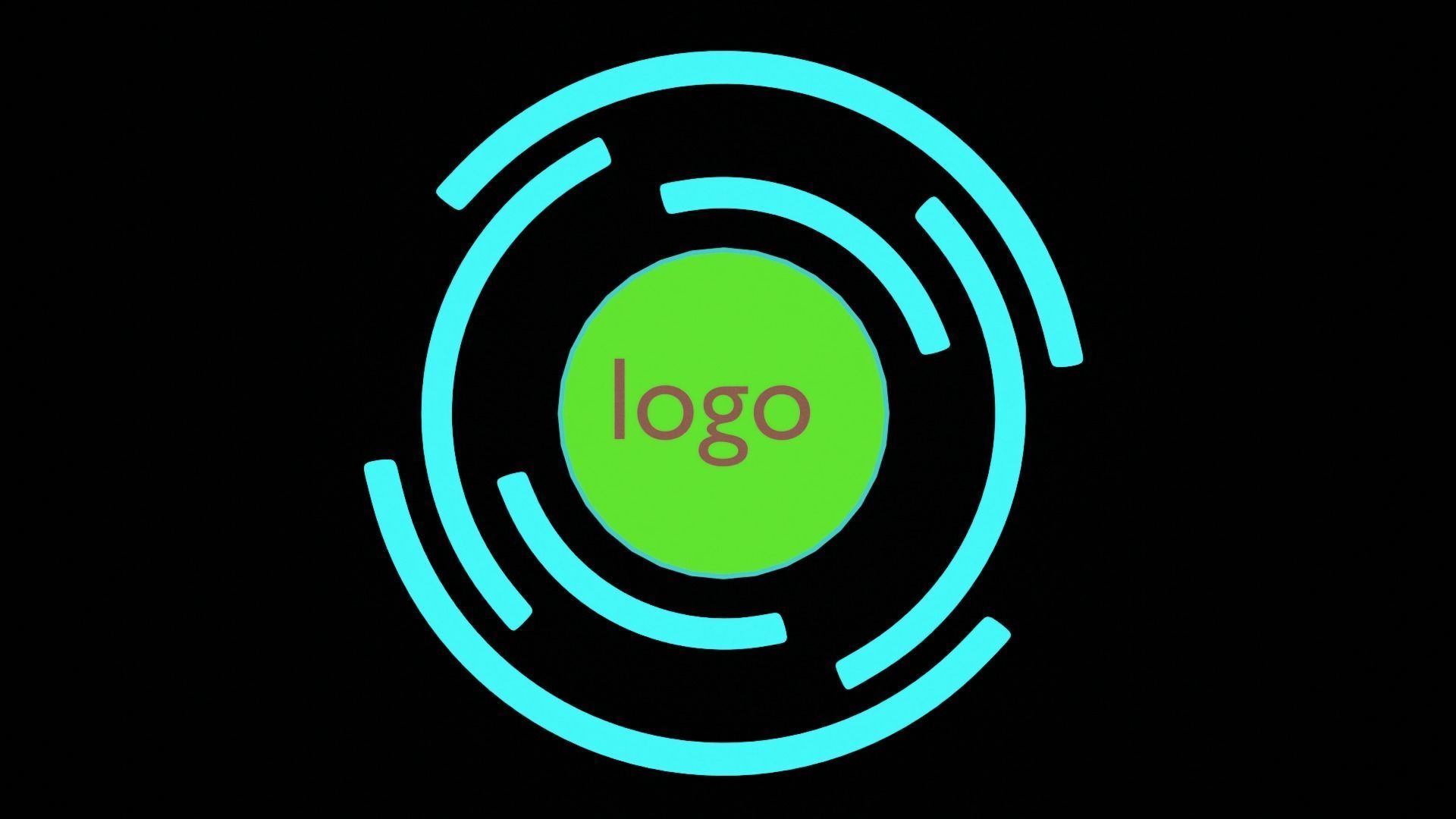 random logo animation free VR / AR / low-poly 3D model animated | CGTrader