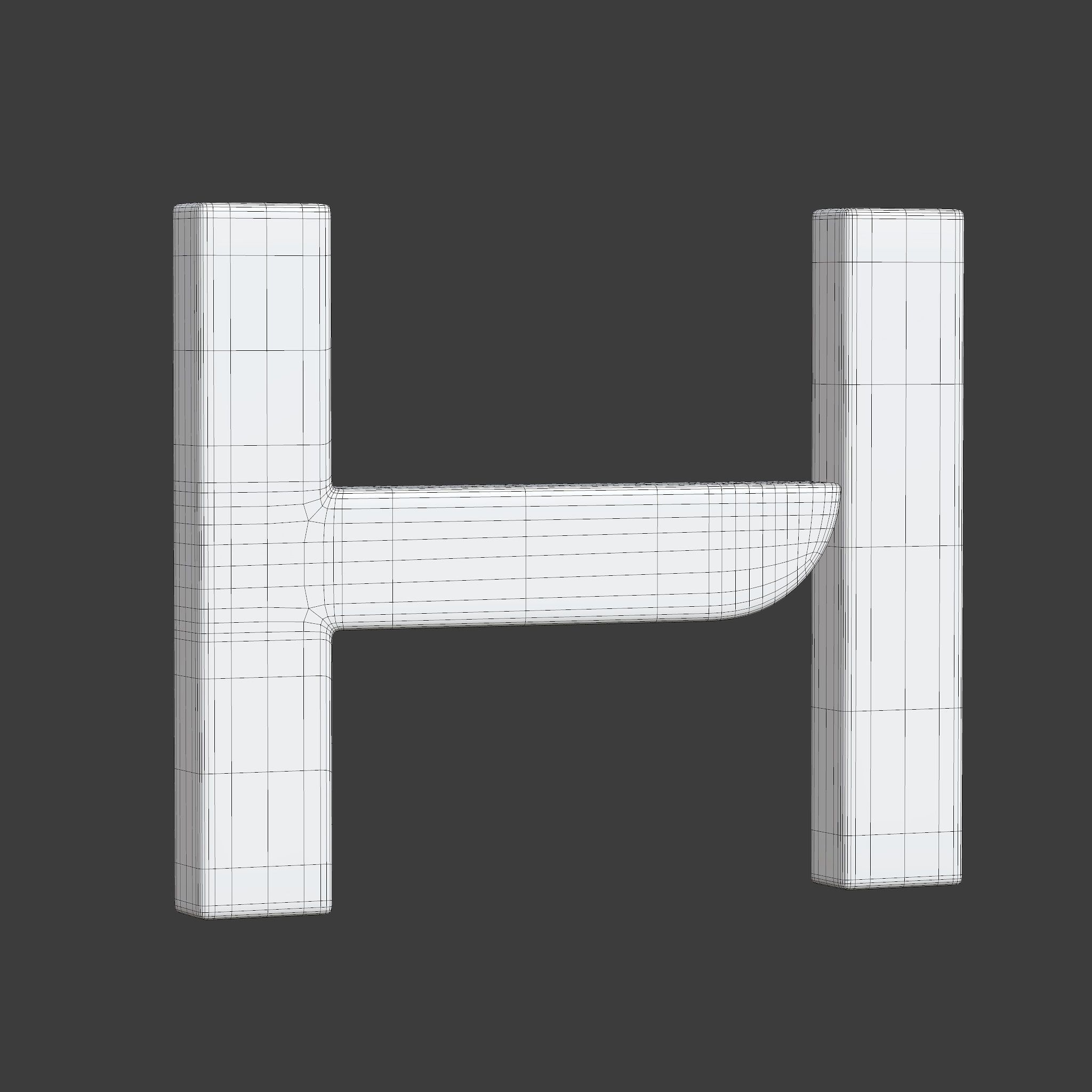 Tesla Alphabet 3D model | CGTrader