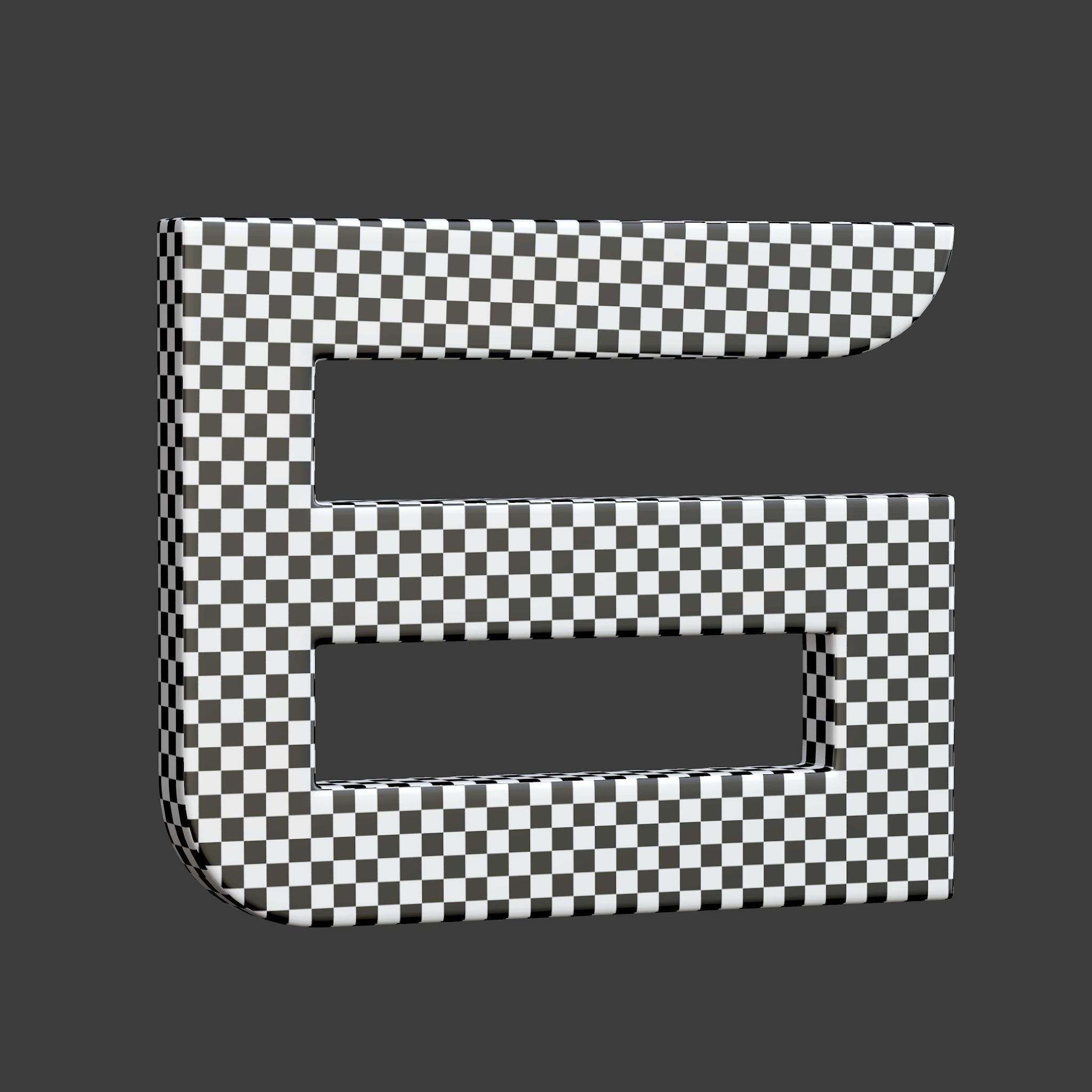 Tesla Alphabet 3D model | CGTrader