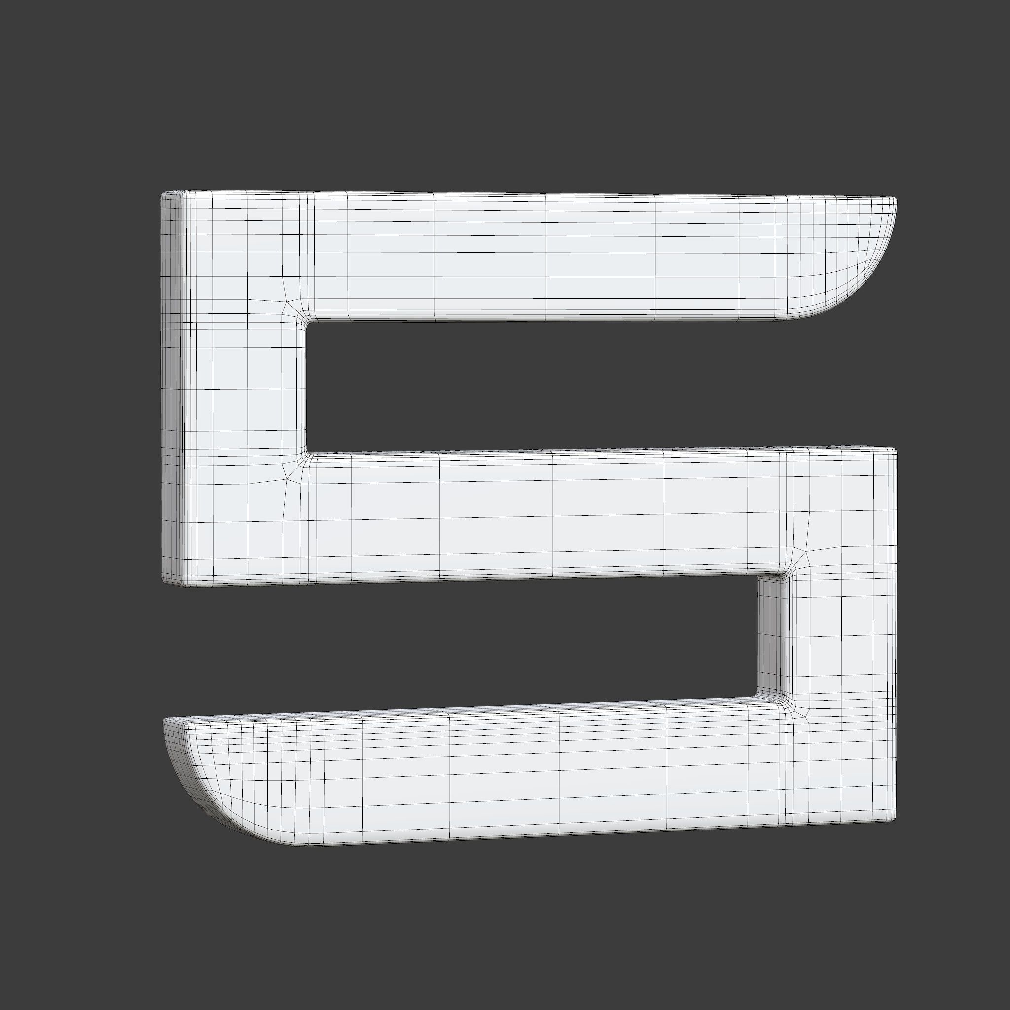 Tesla Alphabet 3D model | CGTrader