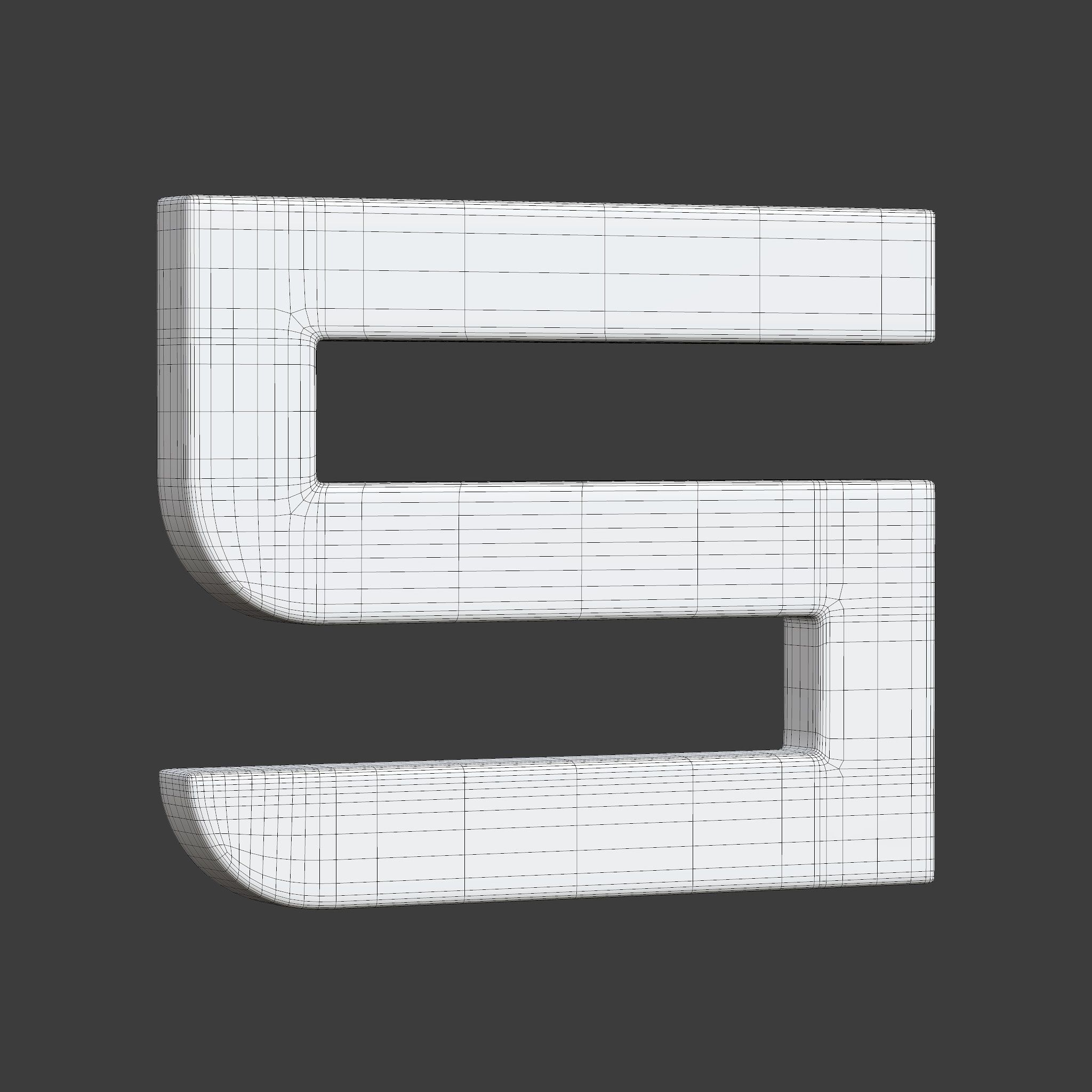 Tesla Alphabet 3D model | CGTrader