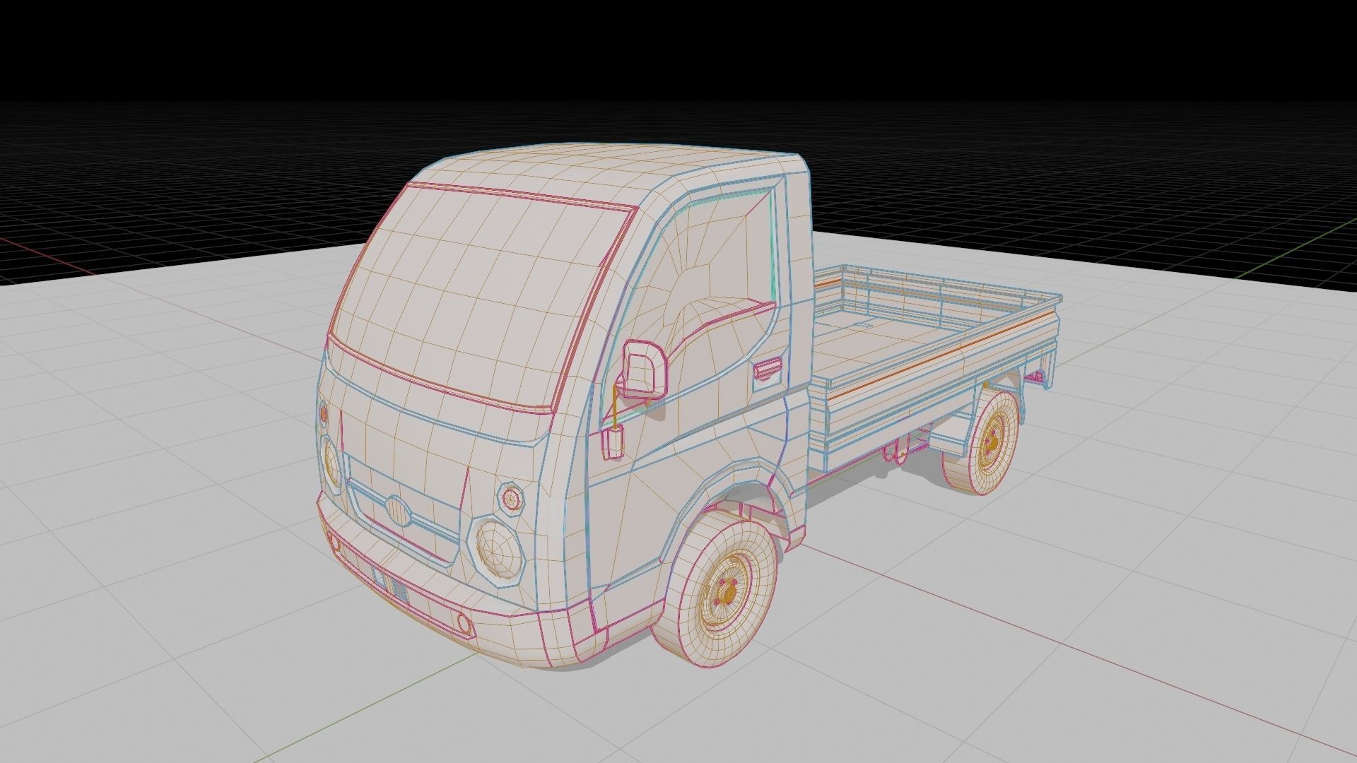 3D model TATA ACE 3D MODAL VR / AR / low-poly | CGTrader