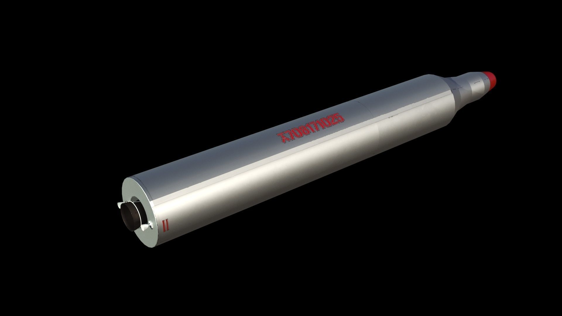 Musudan missile launcher 3D model | CGTrader