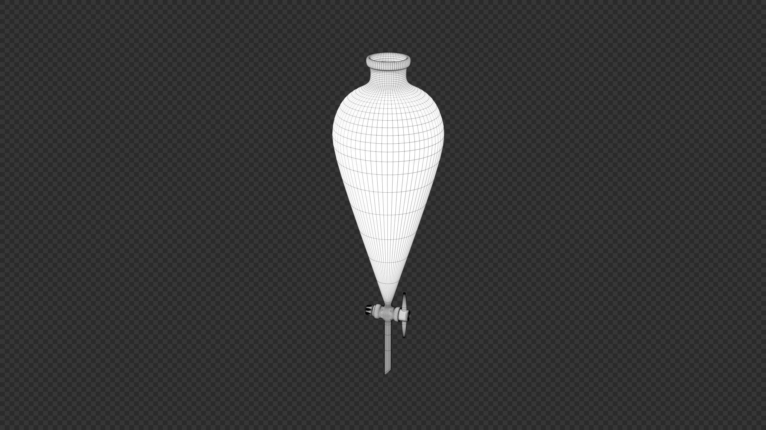 Separatory Funnel 3D model | CGTrader