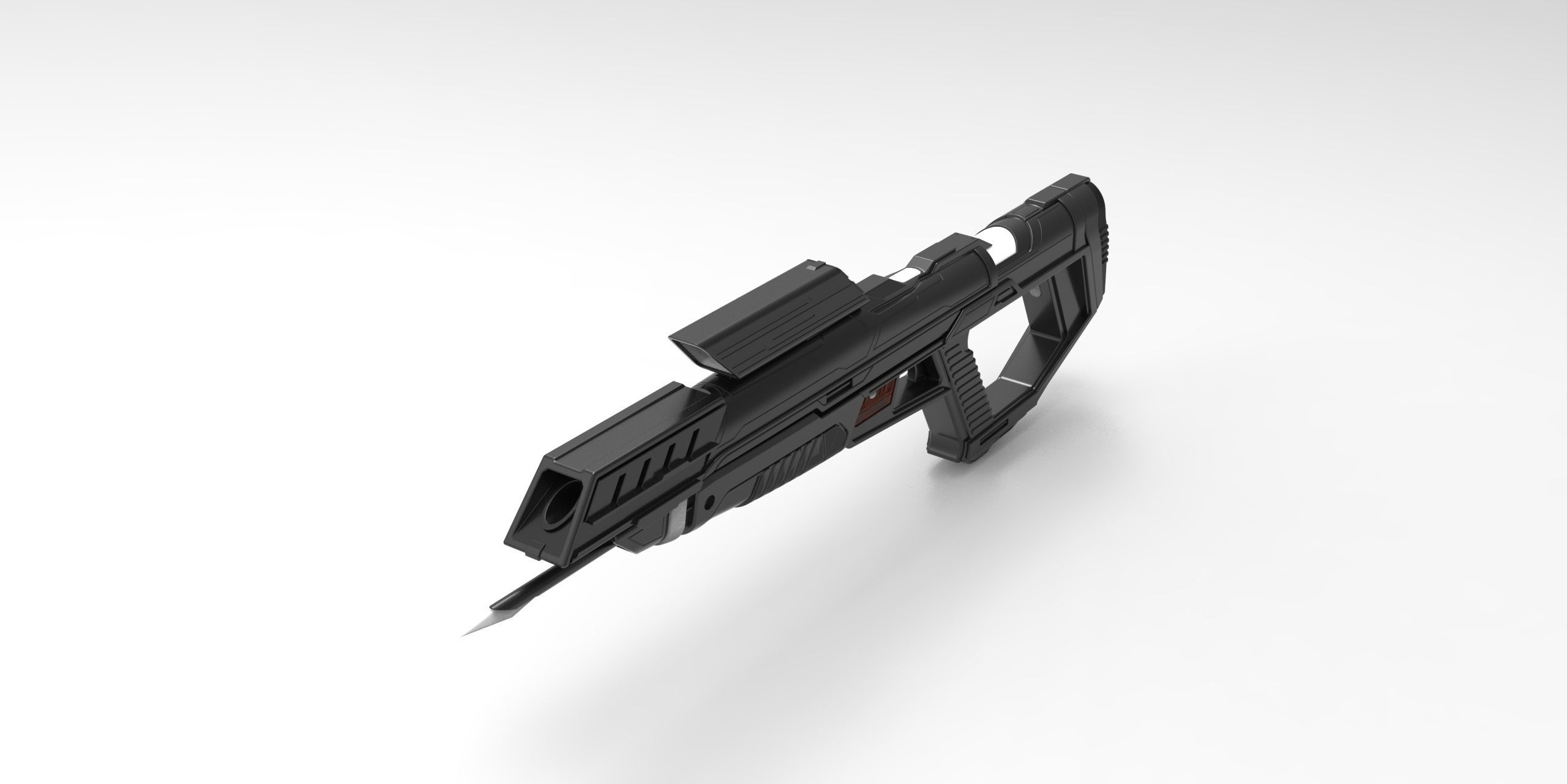 Dark Timeline Phaser Rifle from Picard TV 3D model | CGTrader