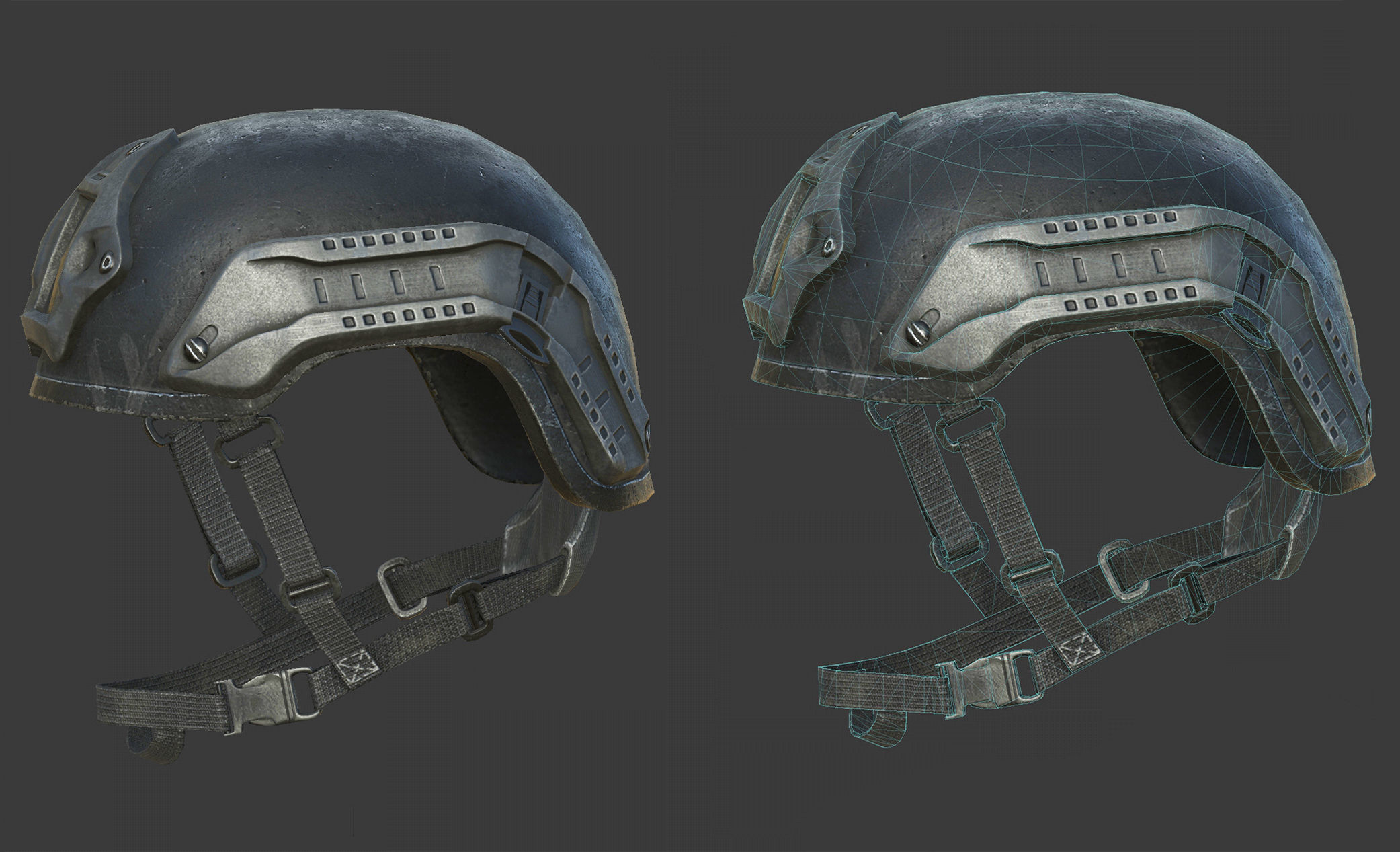 3D model Nexus SF M3 Helmet VR / AR / low-poly | CGTrader
