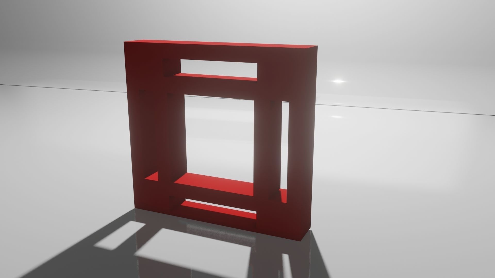 Brick Square Jaali Square 3D model | CGTrader