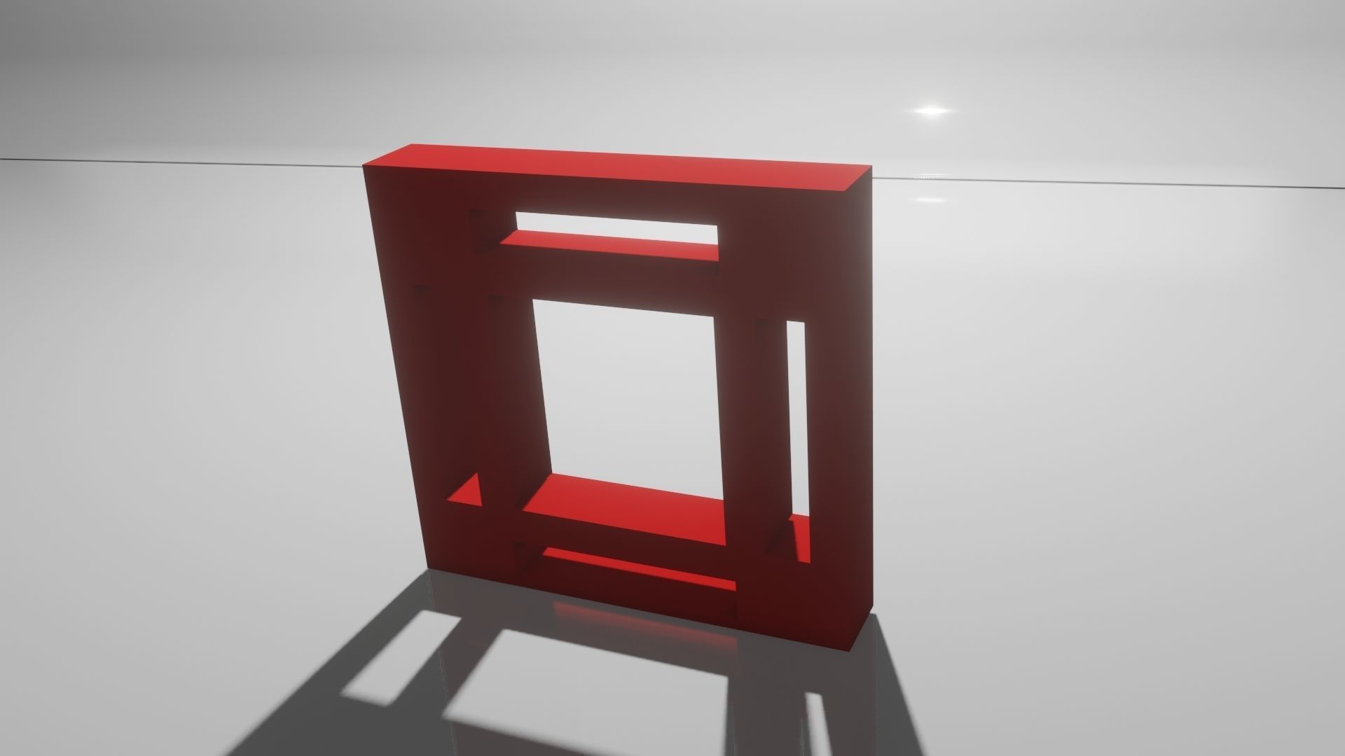 Brick Square Jaali Square 3D model | CGTrader